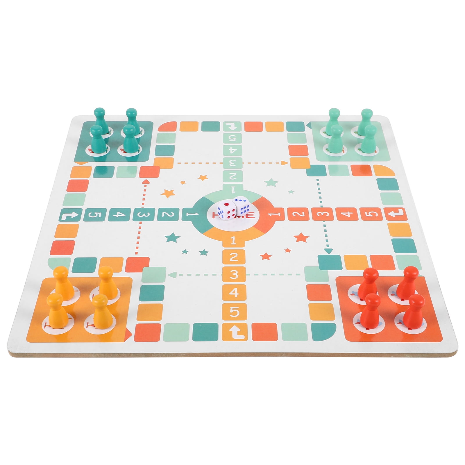 GOOHOCHY Wooden Toy Airplane Game Set with Ladder Checkers for Party 1 ...