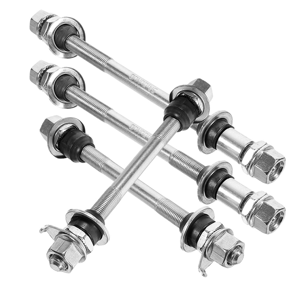 WORGEOUS 1 Set of Bike Axle Bike Front and Rear Axle Road Bike Axle ...