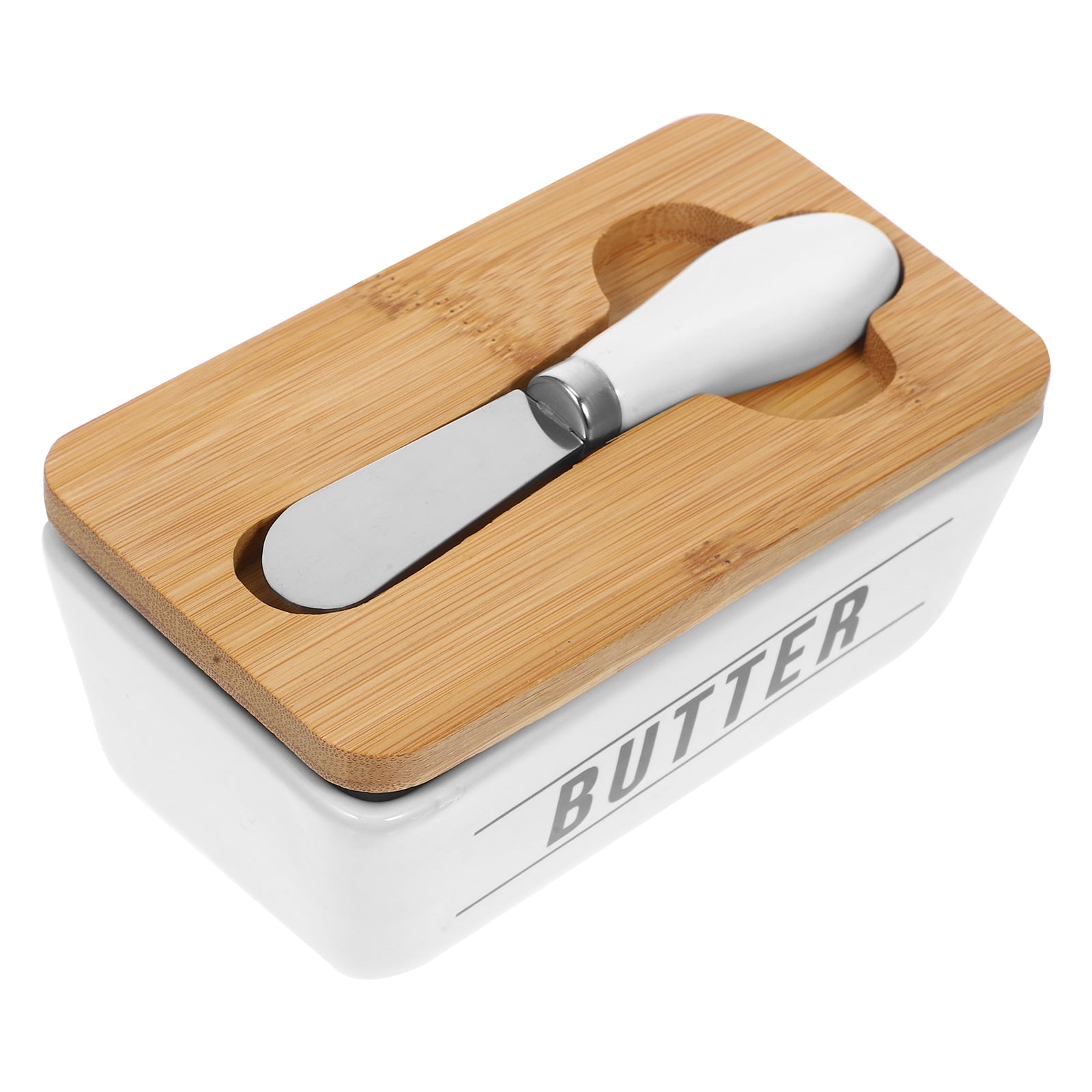 WORGEOUS 1 Set of Butter Box Butter Holder with Cutter Butter Slicer ...