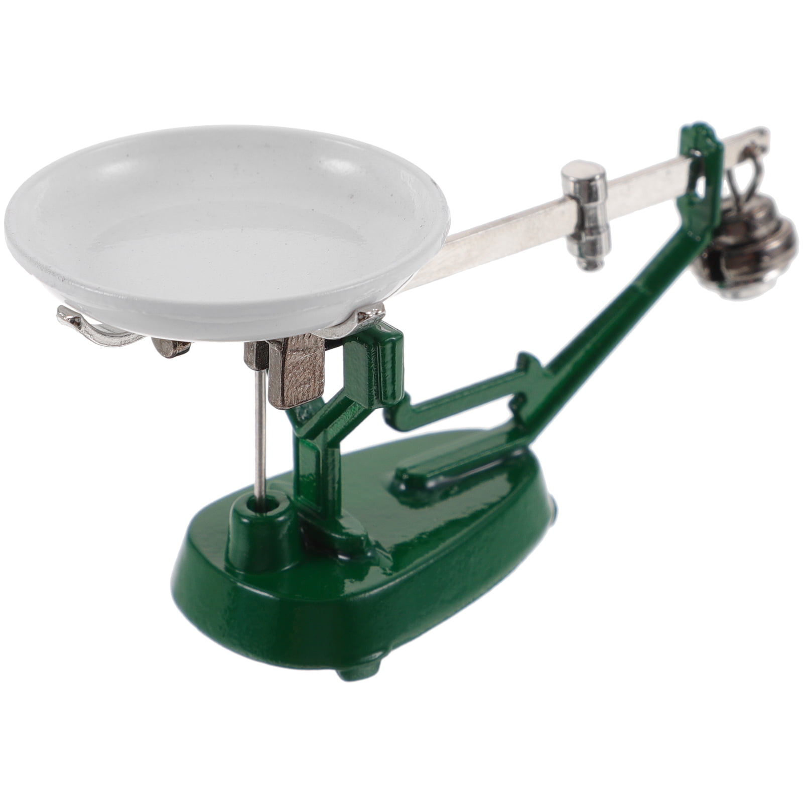 WORGEOUS 1 Set of Doll House Layout Prop Miniature Retro Balance Scale ...