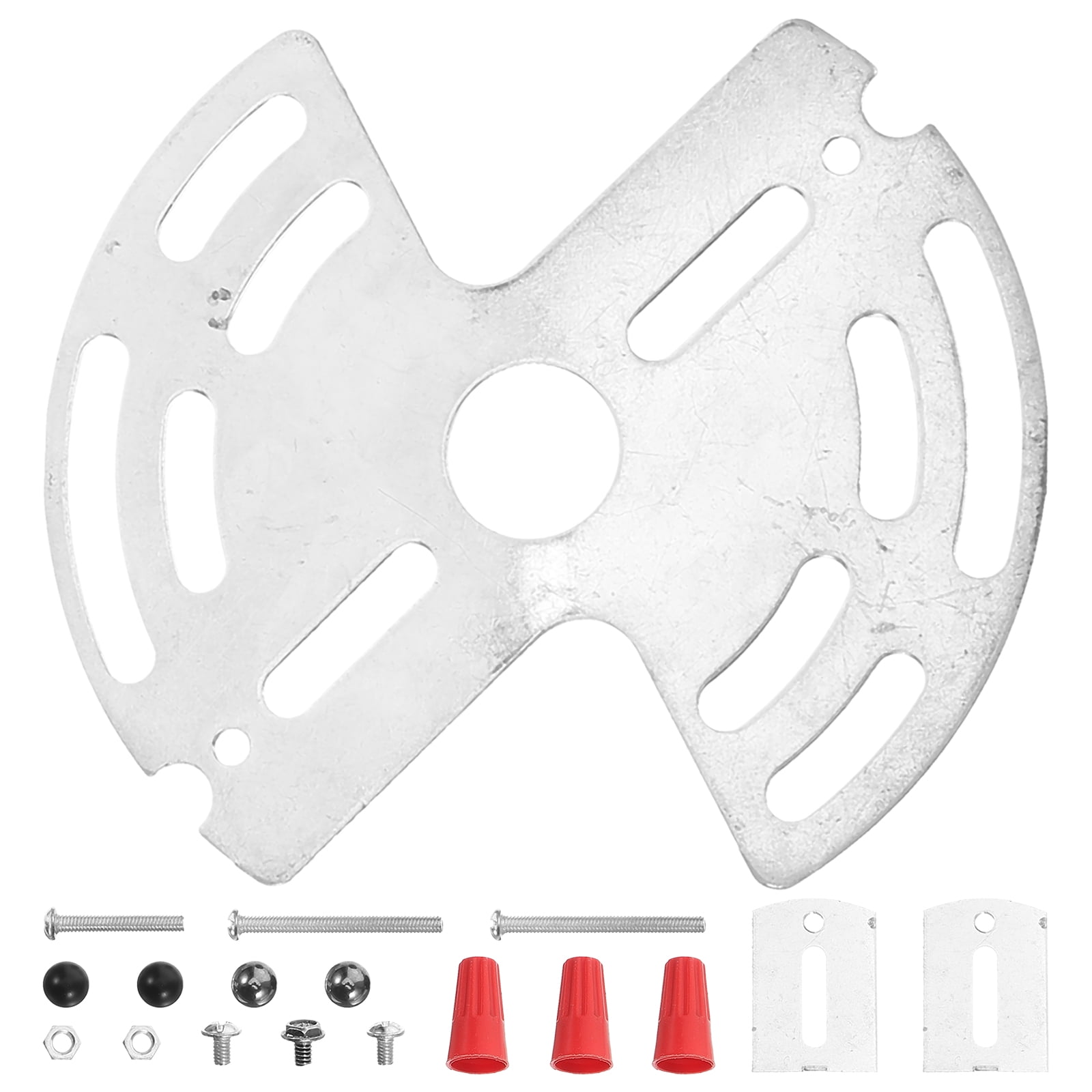 WORGEOUS 1 Set of Lights Fixture Mount Brackets Lamp Fixture Parts ...