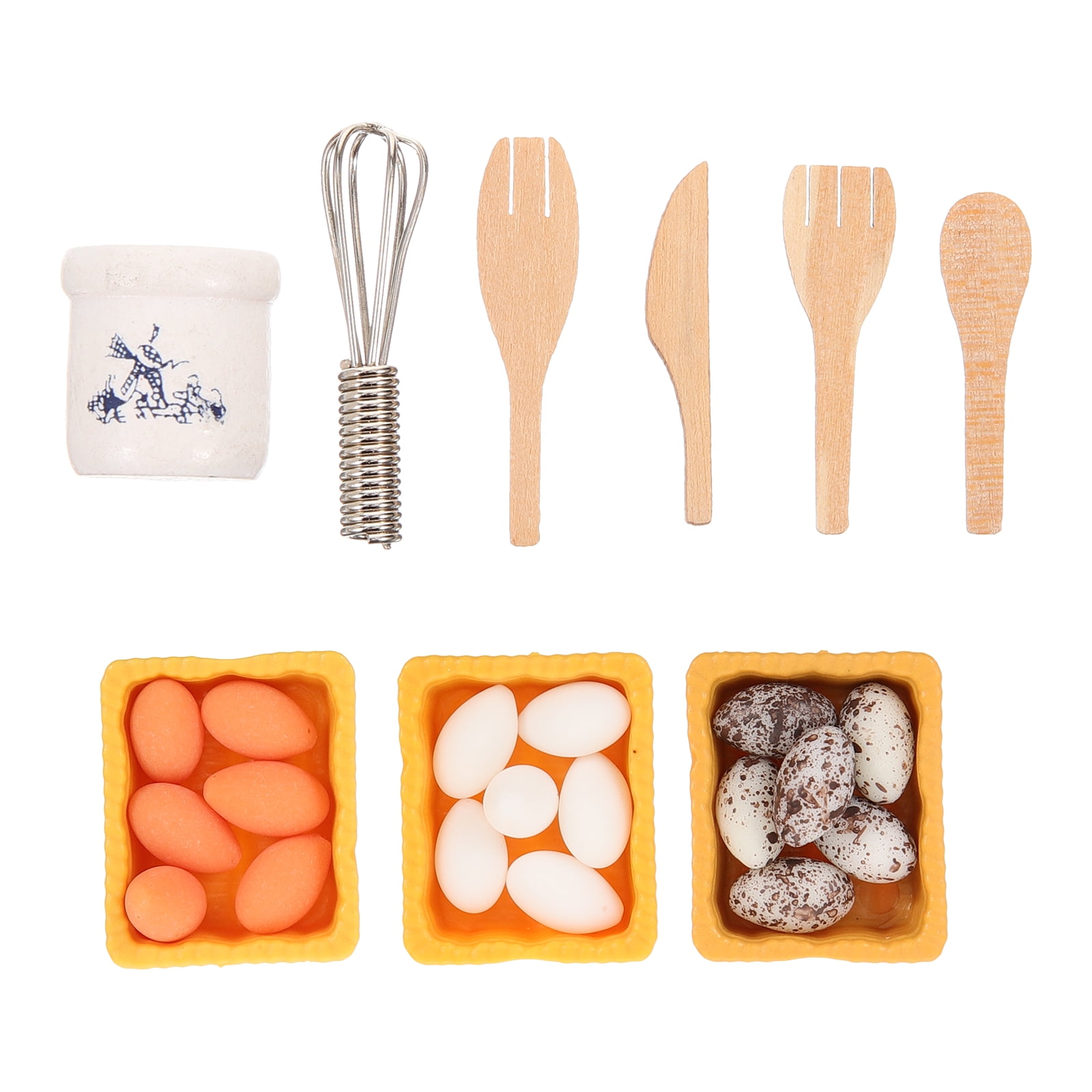 WORGEOUS 1 Set of Miniature Kitchen Ware Dollhouse Kitchen Ware Model ...