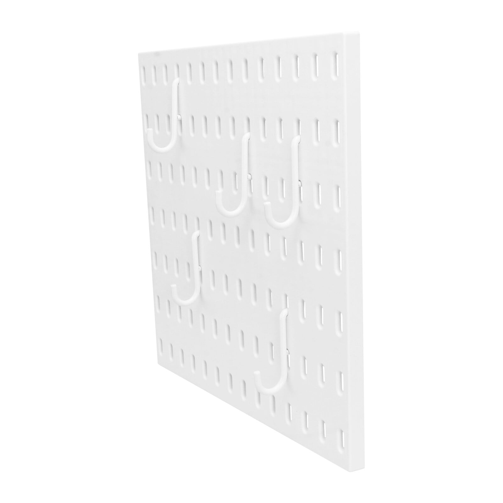 WORGEOUS 1 Set of Plastic Hole Board Storage Rack Kitchen Bathroom Wall ...