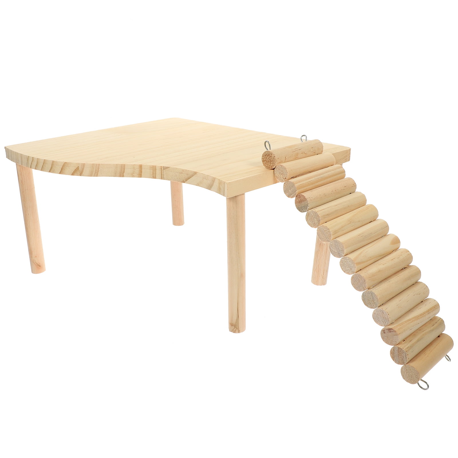 WORGEOUS 1 Set of Wear- Ladder Delicate Chinchilla Toy Wooden Rat ...