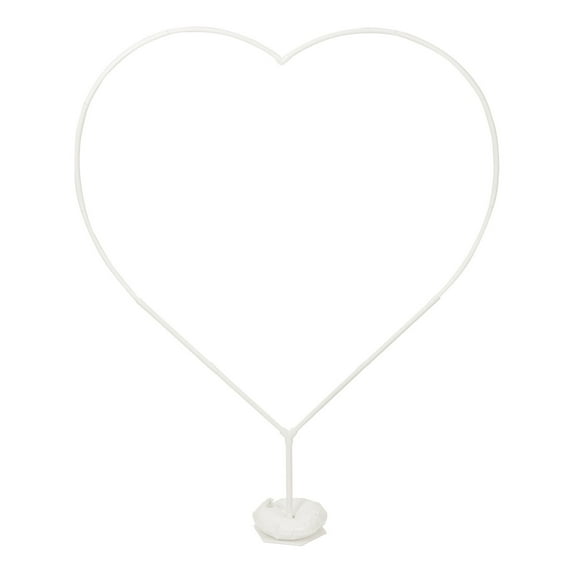 BRIGHTFUFU White Plastic Balloon Arch Stand Kit, 70.5 Inch, Easy to ...