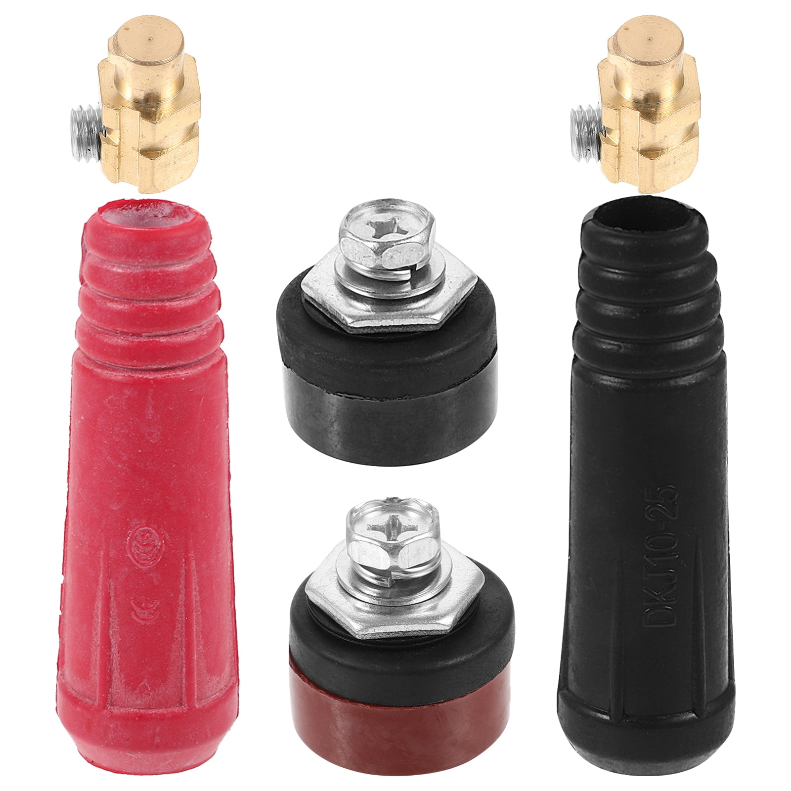 WORGEOUS 1 Set of Welding Cable Quick Connector Metal Welding Connector ...