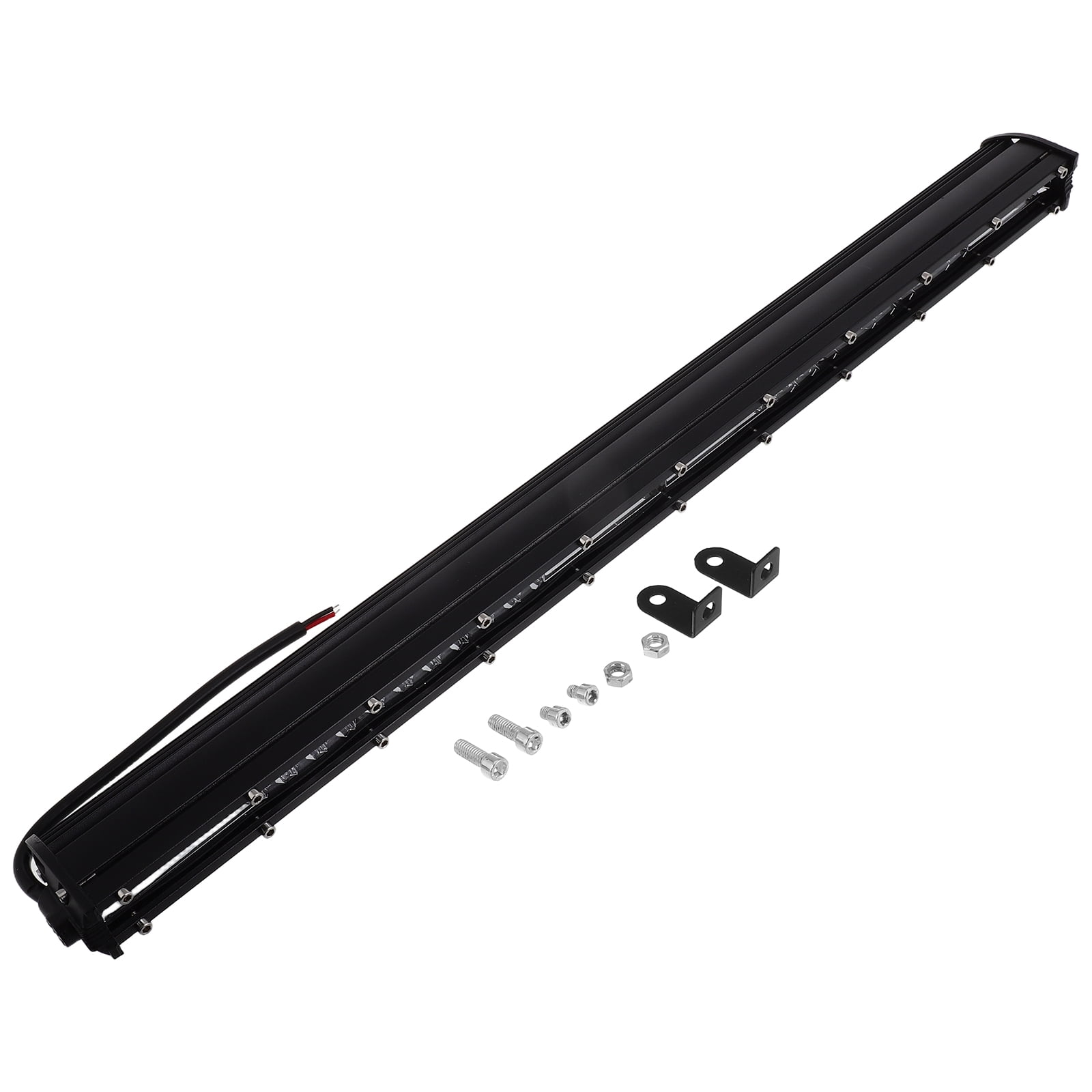 WORGEOUS 1 Sets Slim LED Light Bar Single Row Bumper Lamp Roof Lights ...