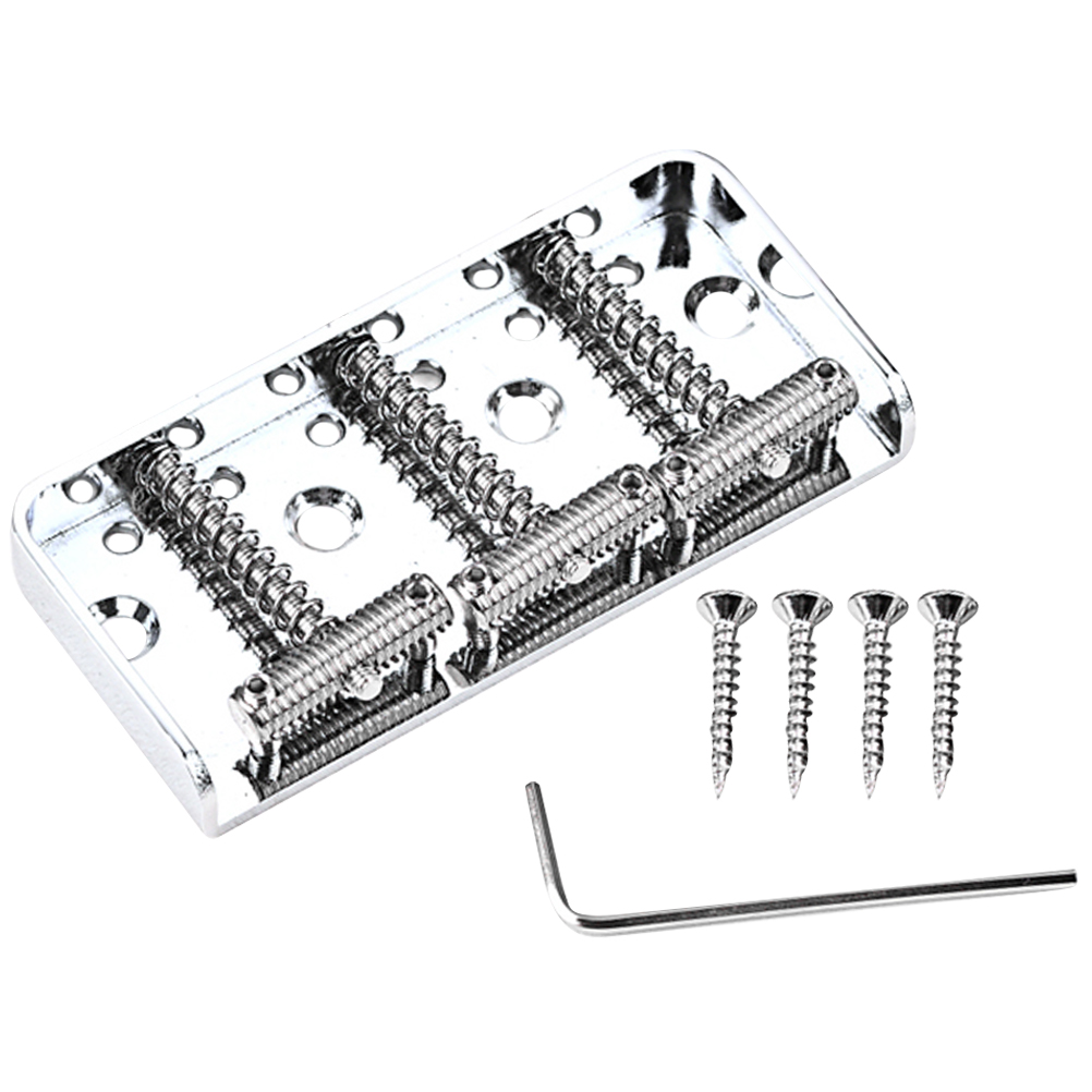 WORGEOUS 1 set of Electric Guitar Bridge Tailpiece Guitar Bridge Part ...