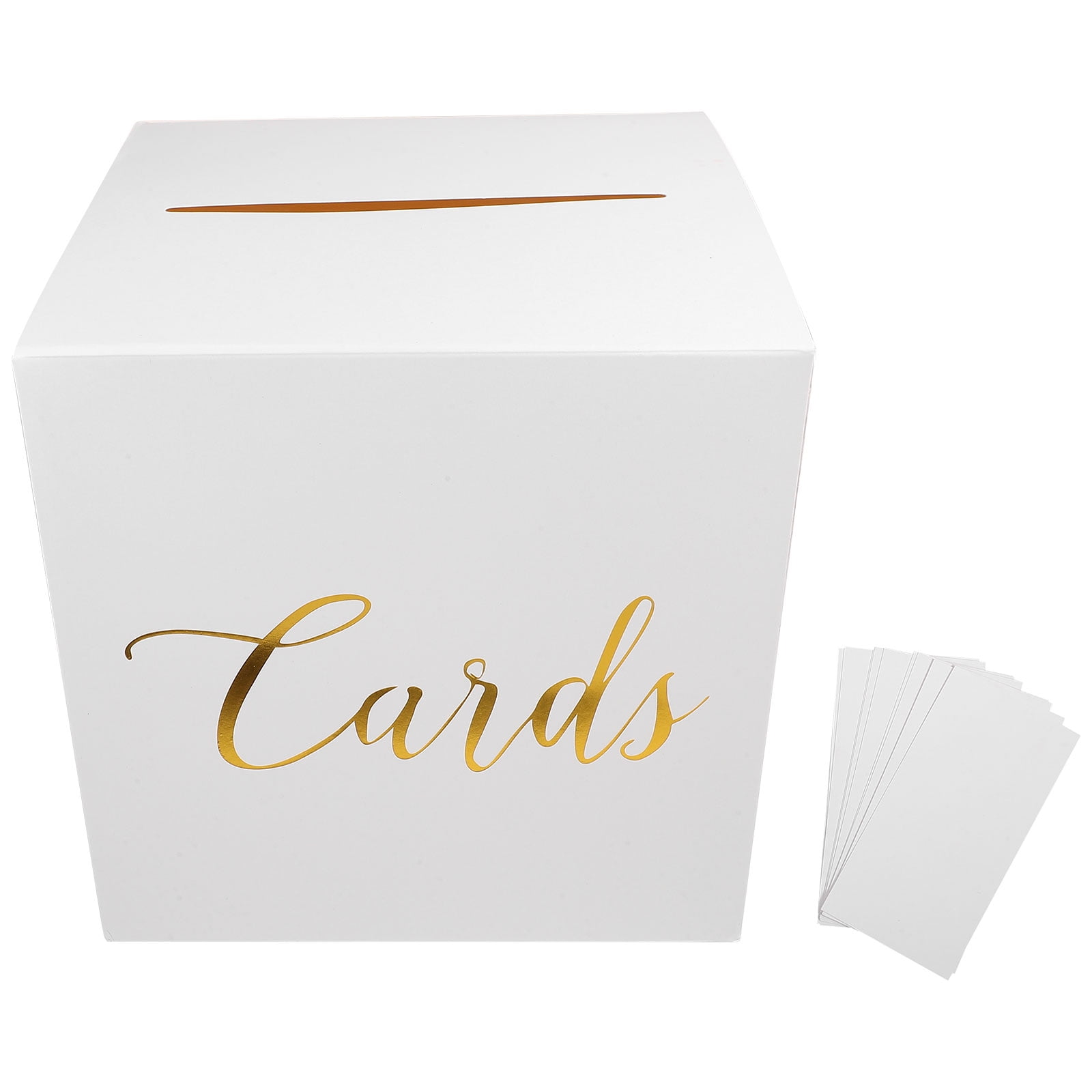 WORGEOUS 1 set of Wedding Party Cards Box Card Box Card Container Paper ...