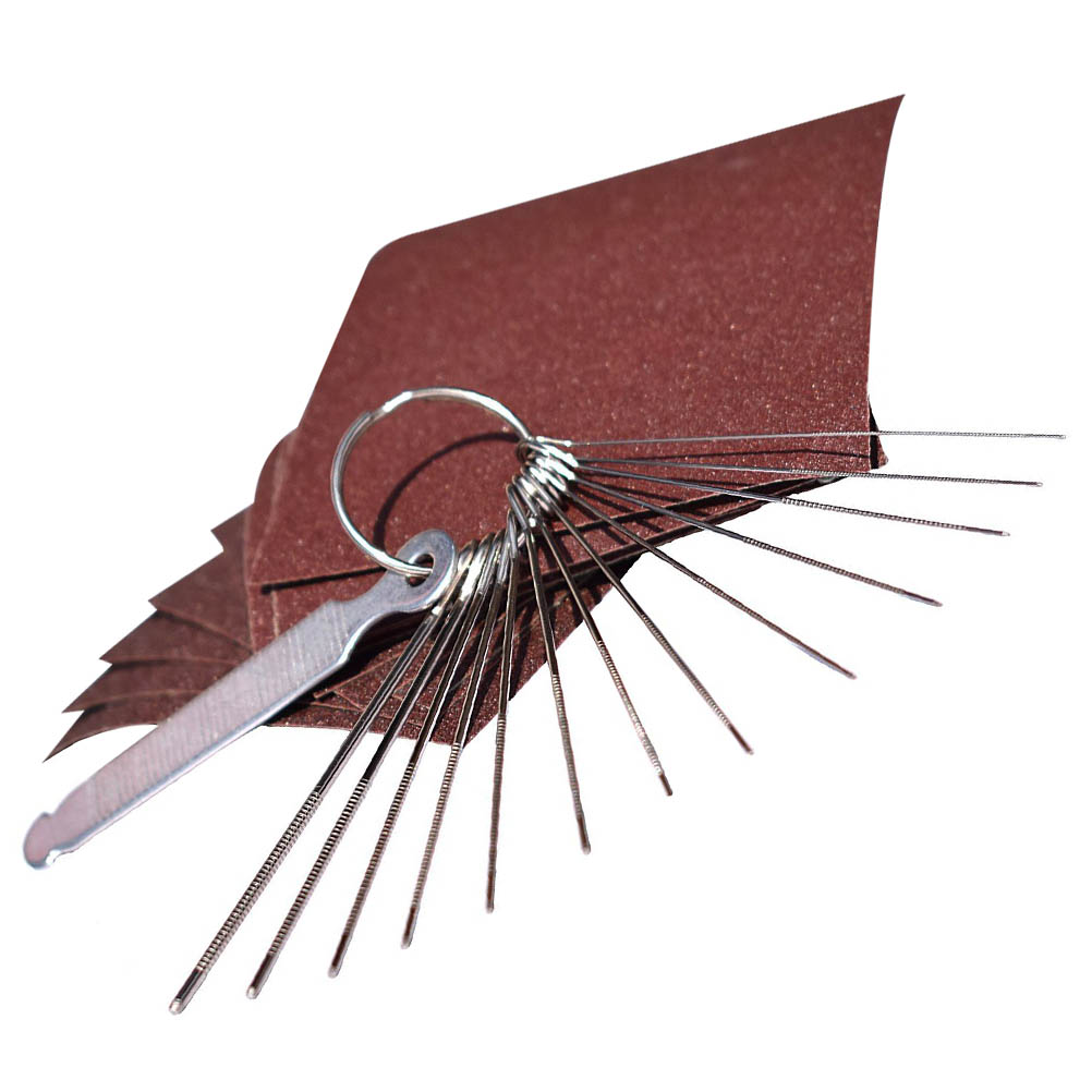 WORGEOUS 10 PCS/Set Guitar Sanding Tool Fret Needle File Sander ...