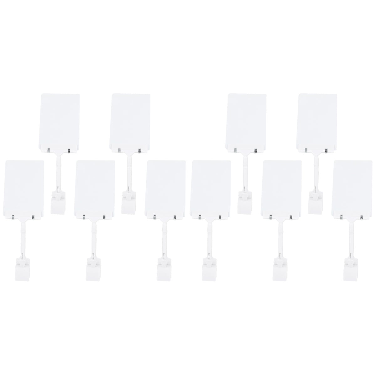 WORGEOUS 10 Pcs Adjustable Price Label Racks Shopping Mall Price Tag ...