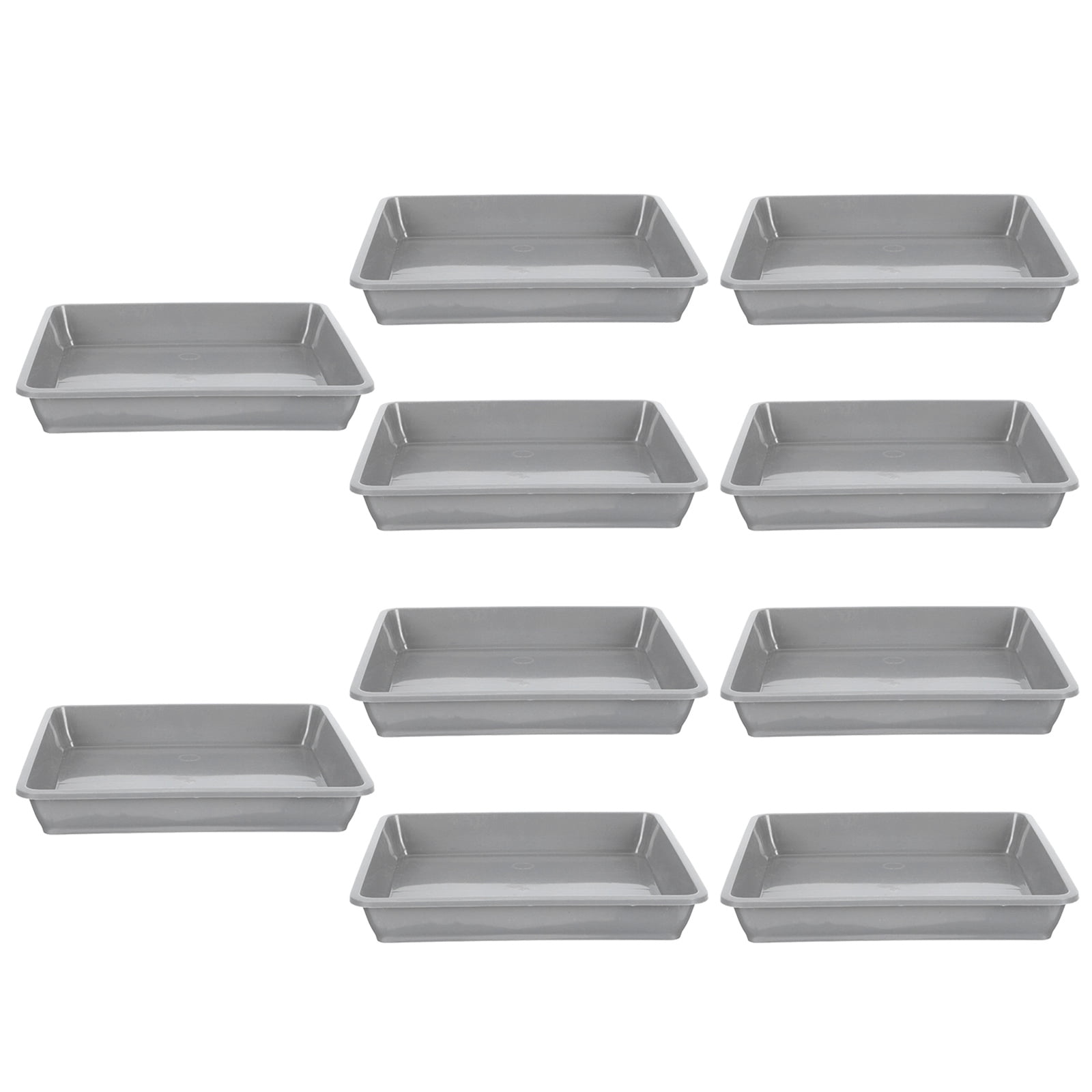 WORGEOUS 10 Pcs Bonsai Square Water Trays Terracotta Plant Pot Saucers ... WORGEOUS 10 Pcs Bonsai Square Water Trays Terracotta Plant Pot Saucers ...
