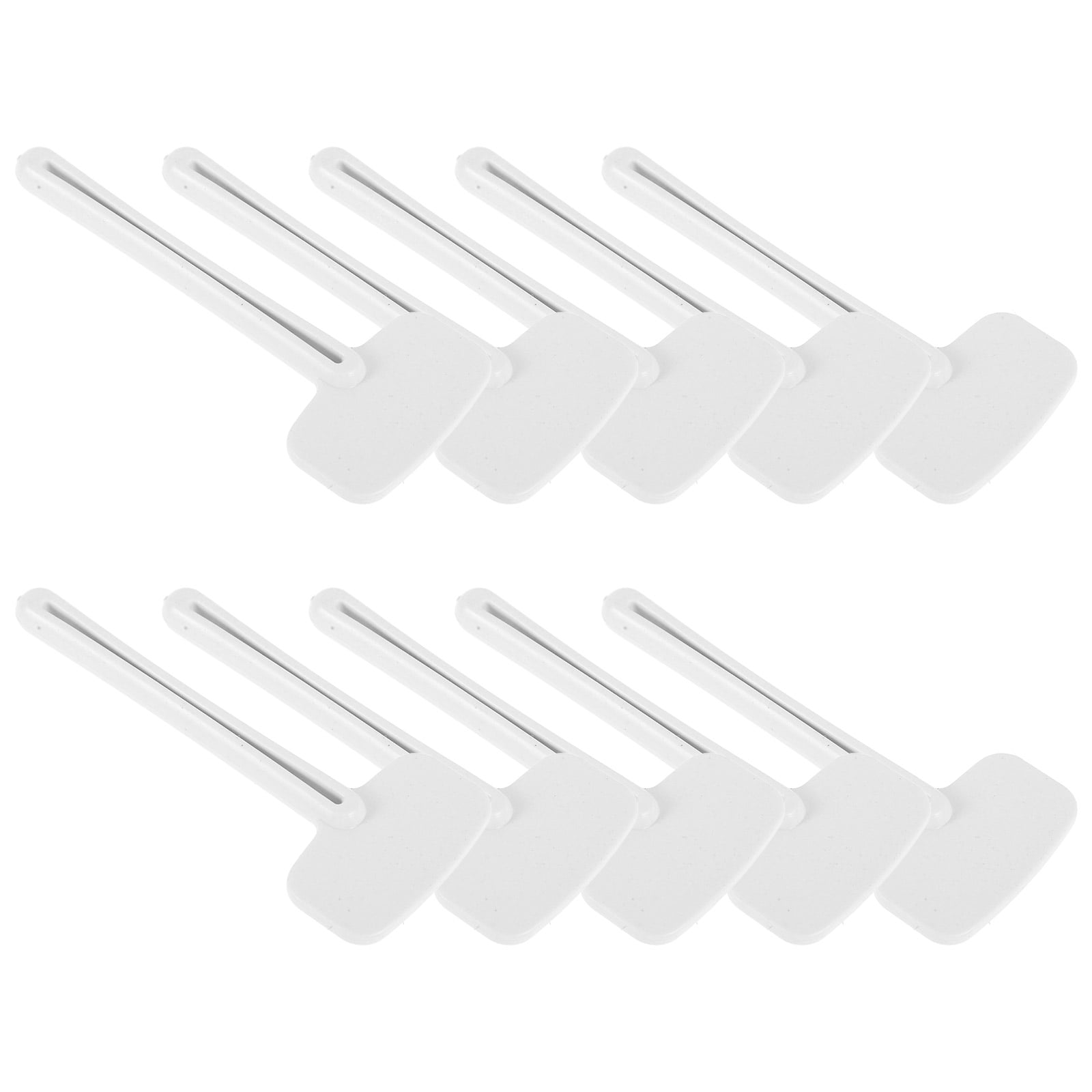 WORGEOUS 10 Pcs Electric Toothpaste Roller Squeezer Glue Extrusion Tool ...
