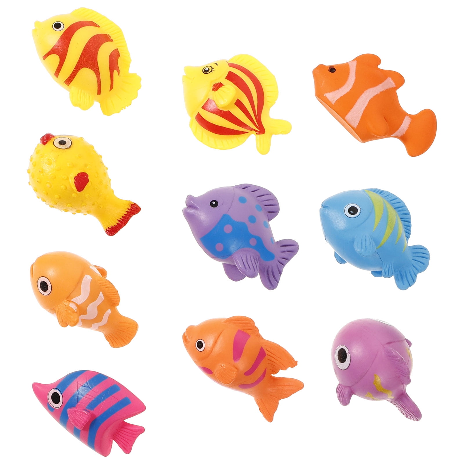 WORGEOUS 10 Pcs Marine Animal Sculptures Figurine Decor Vendor Bead ...