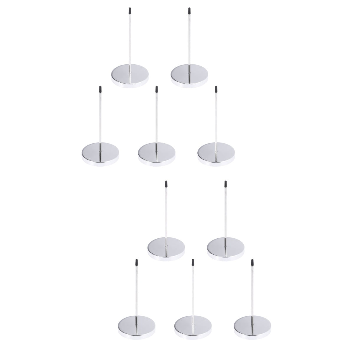 WORGEOUS 10 Pcs Note Storage Spike Stainless Steel Receipt Holders ...