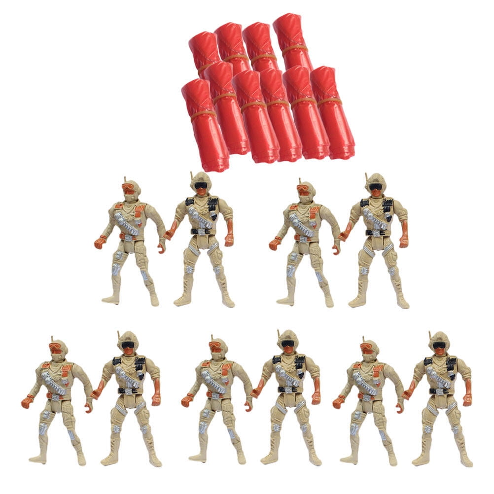 WORGEOUS 10 Pcs Parachute Toy Operational Skill Toys for Kids Outdoor ...