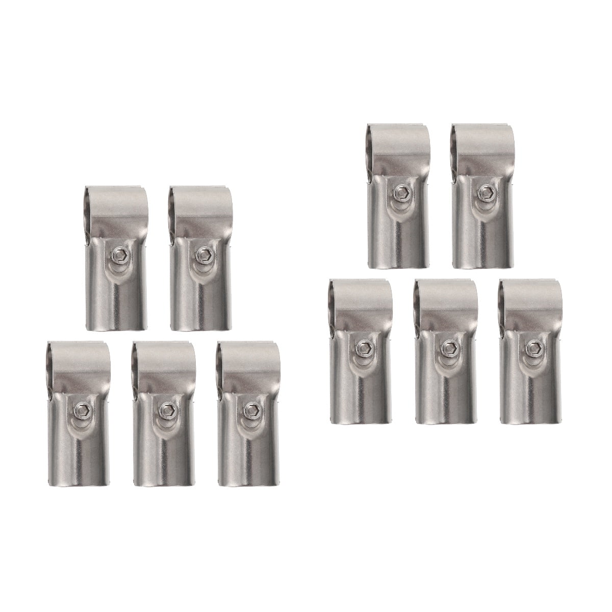 WORGEOUS 10 Pcs Pipe Rod Extension Connector Curtain Rod Clothes Rail ...