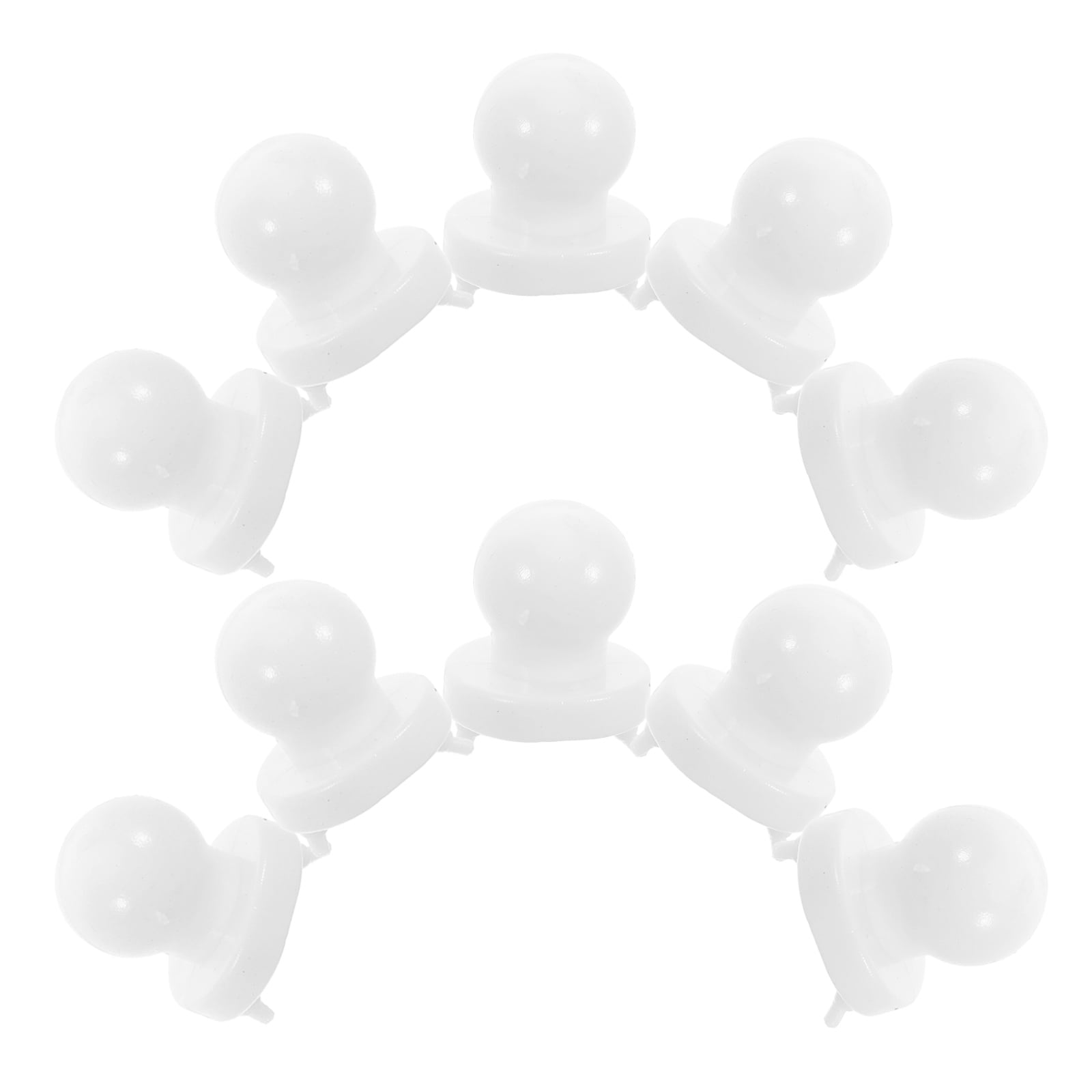 WORGEOUS 10 Pcs Squeeze Dolls Insert Bubbles Making Star Hole Puncher ...