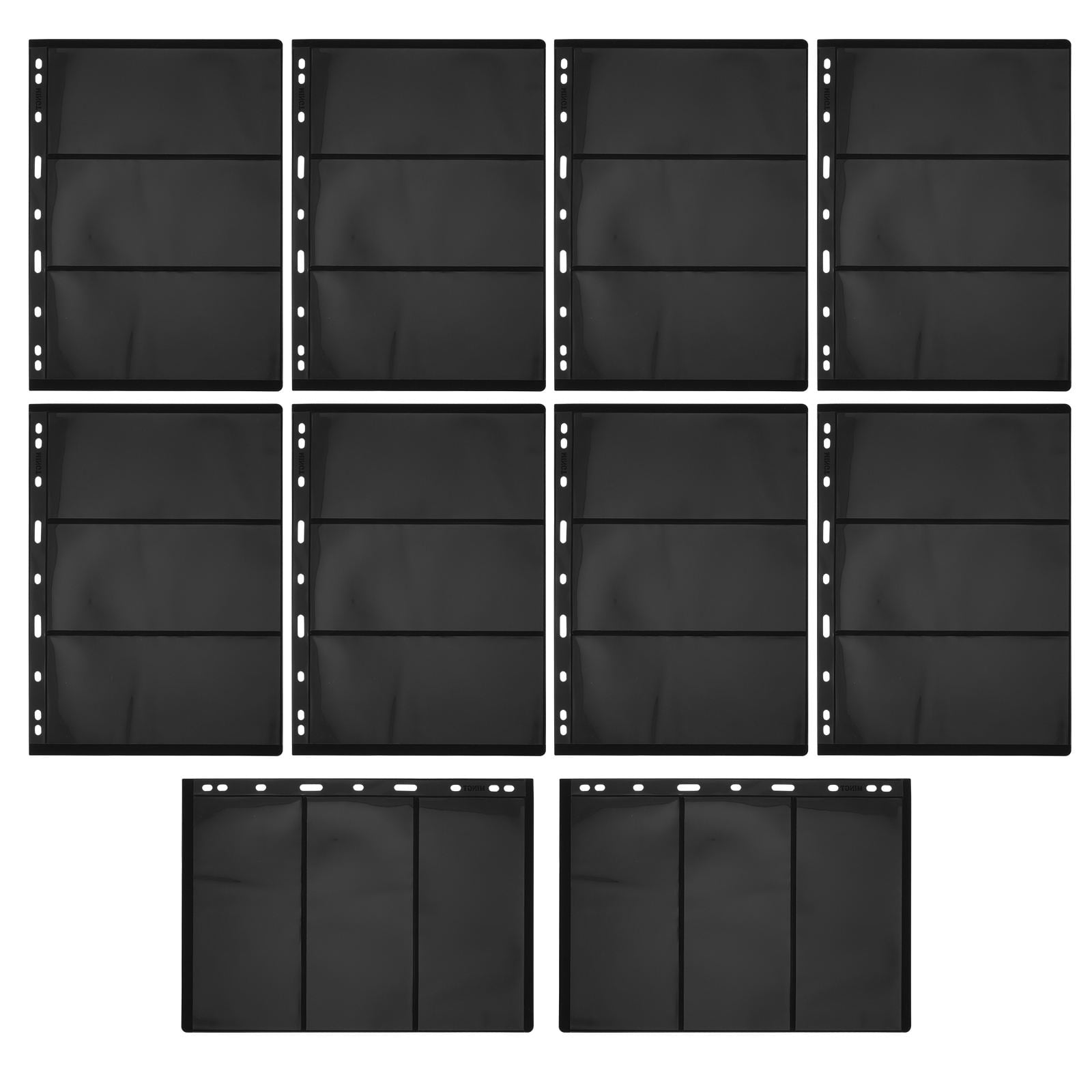 WORGEOUS 10 Pcs Stamp Pages For Stamp Album Binder Stamp Collection ...