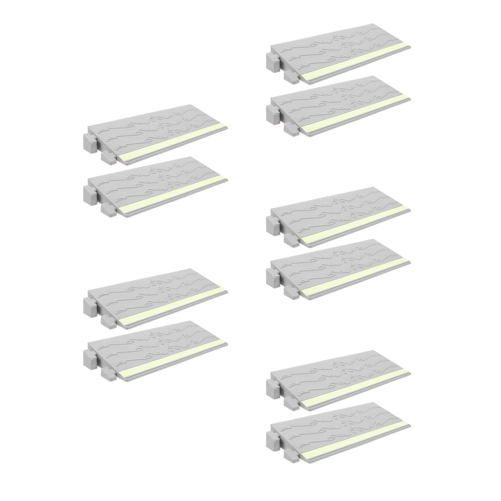 WORGEOUS 10 Pcs Threshold Ramps with Fluorescent Strips for Doorways ...