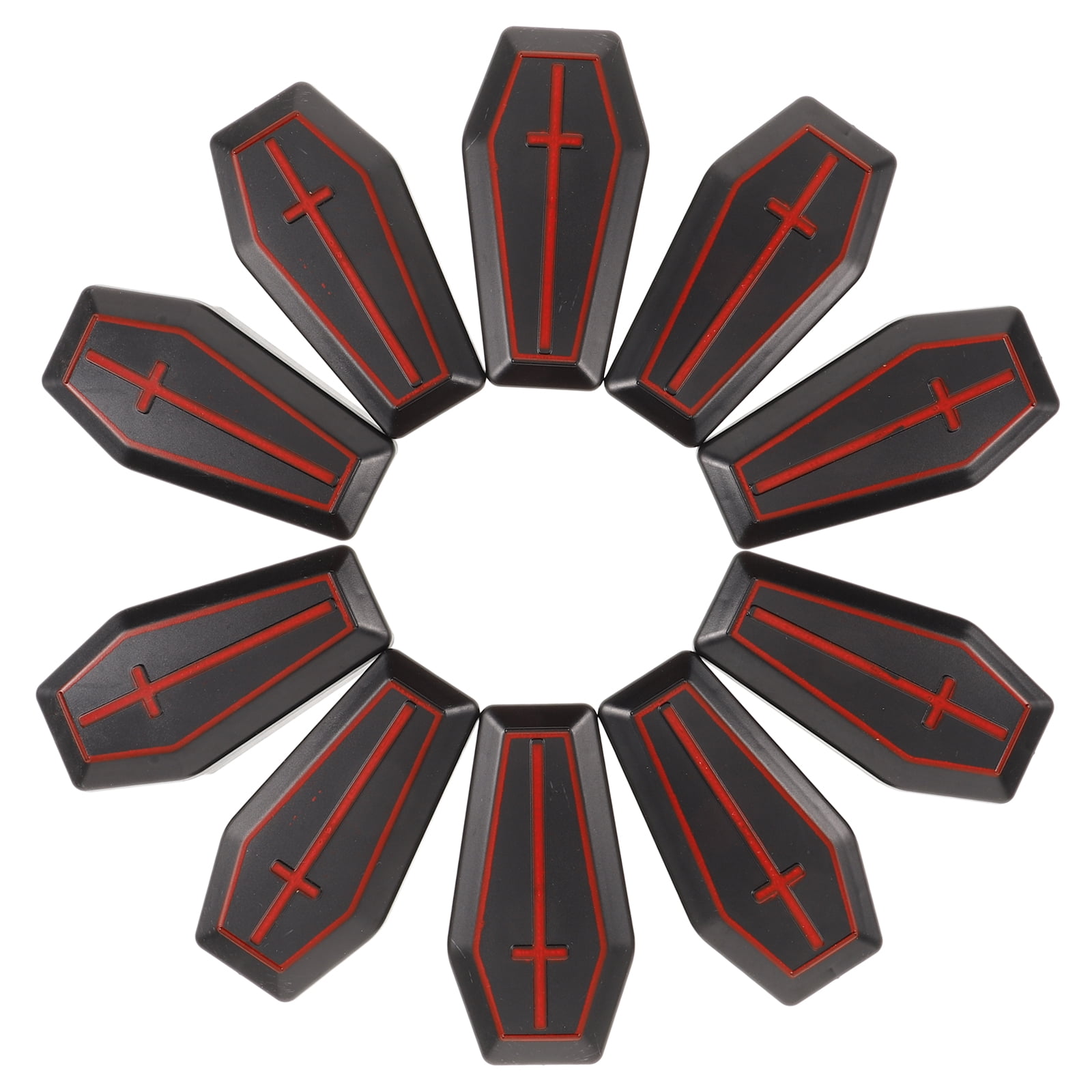 WORGEOUS 10 Pcs Wax Burner Toy Coffin 8.50X4.50X2.50CM Black - Walmart.com