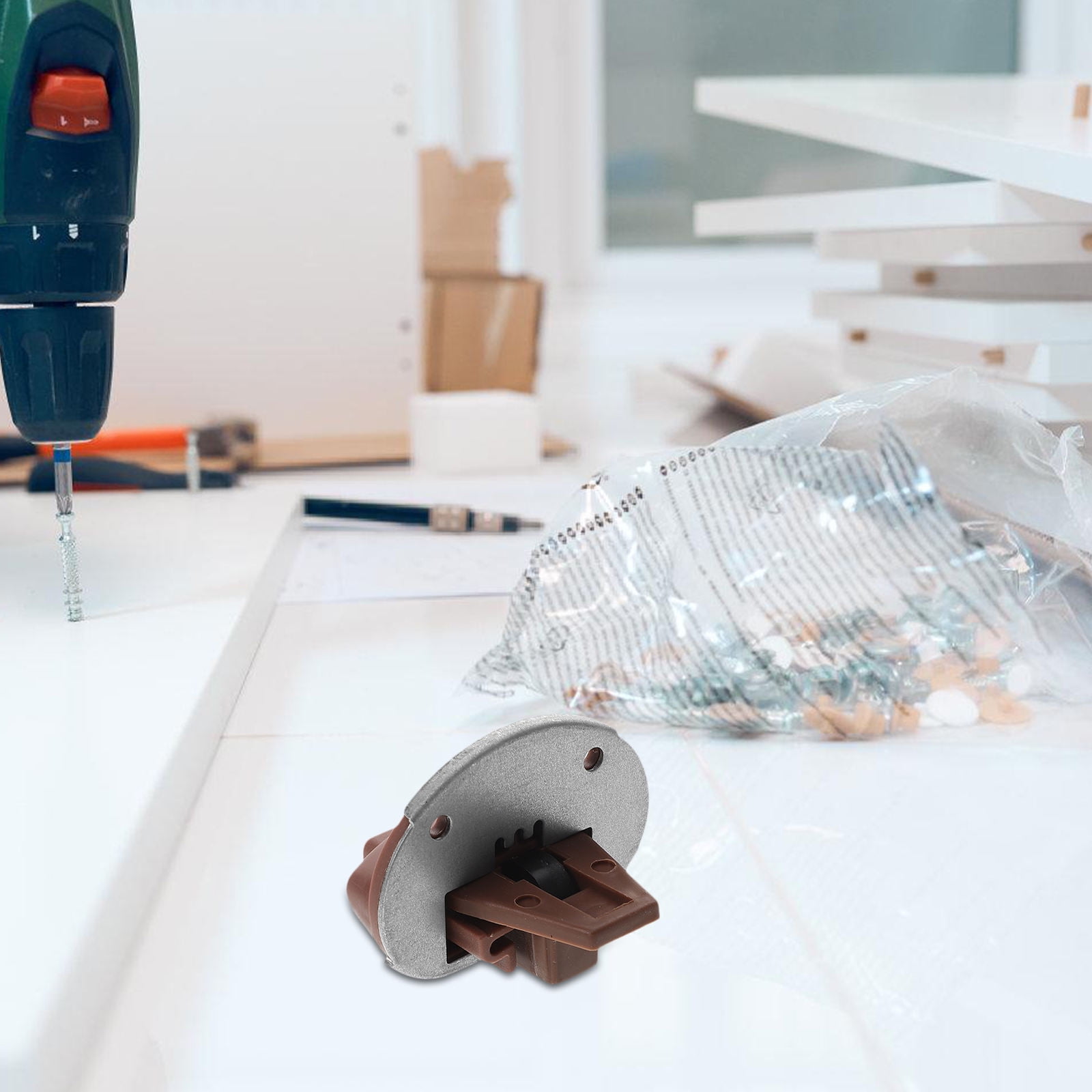 WORGEOUS 10 Sets Of Drawer Stops Drawer Guide Plastic Drawer Guide ...