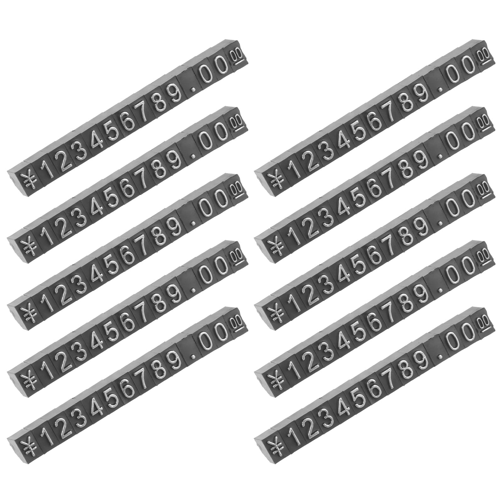 WORGEOUS 10 Sets Price Display Cubes Price Blocks Number Price Cube ...