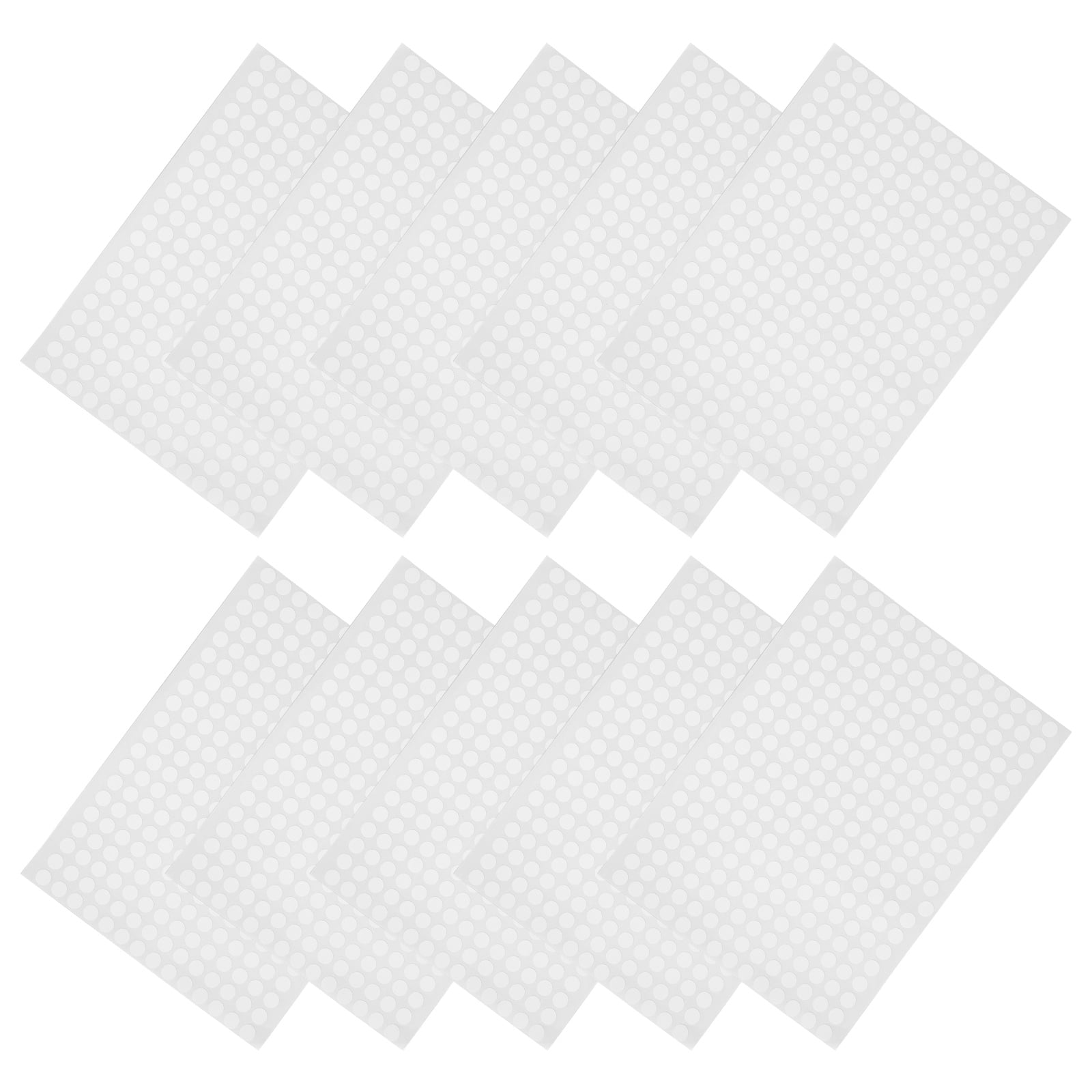 WORGEOUS 10 Sheets Circle Dot Stickers Labels Dot Sticker Color Coding ...