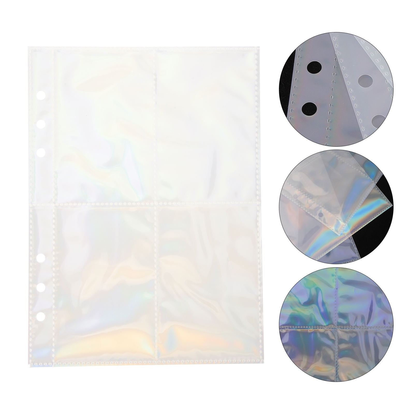 WORGEOUS 10 Sheets Loose Leaf Refill Photo Albums Inserts Picture ...