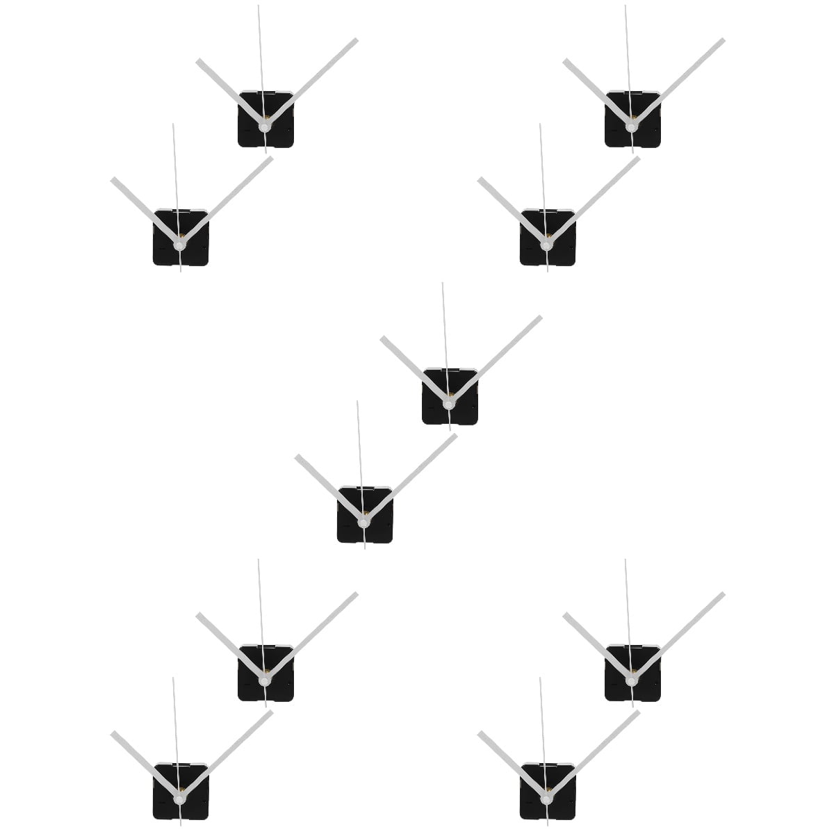 WORGEOUS 10 pcs Clock Movement Mechanism Clock Mechanism Diy Clock ...