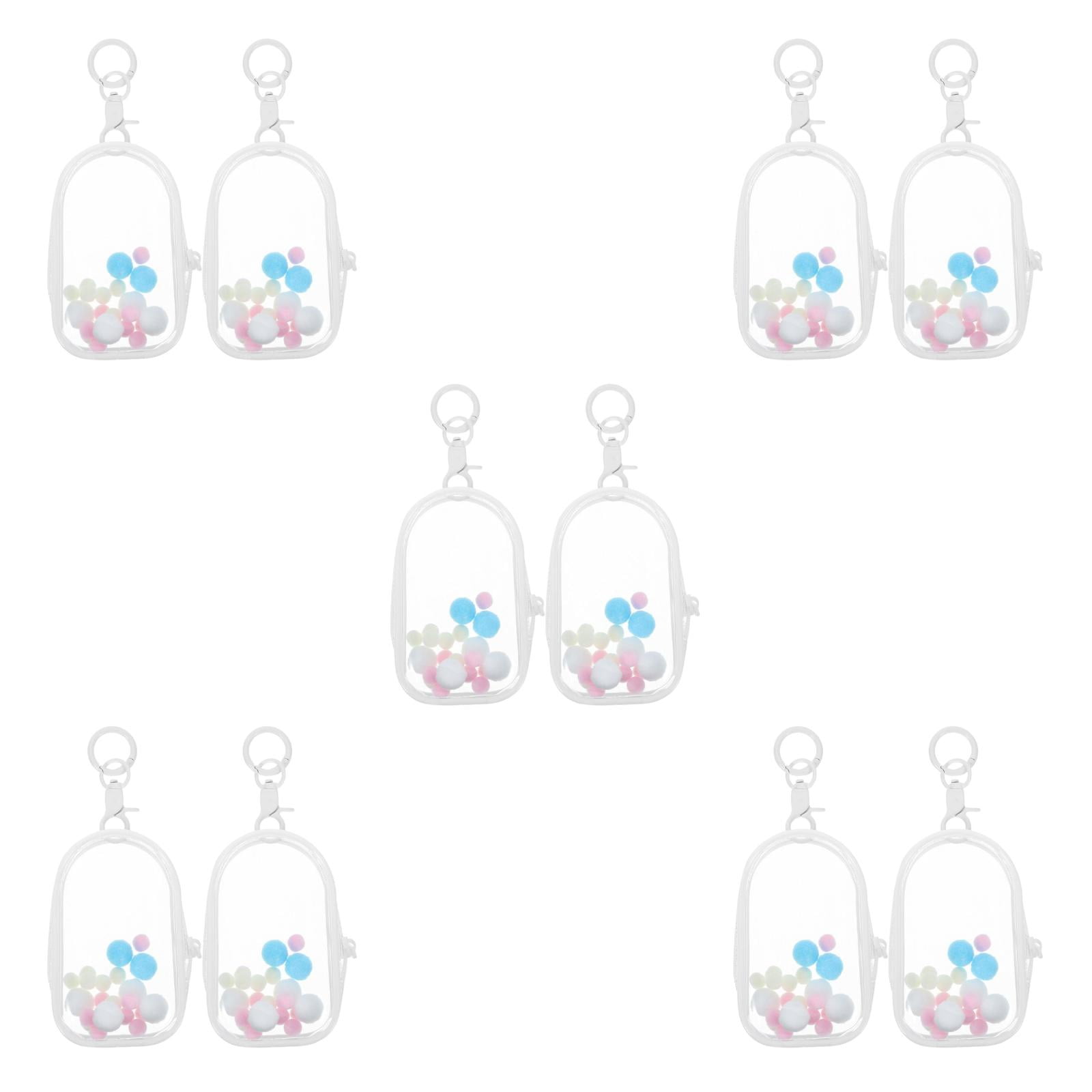 WORGEOUS 10 pcs High Transparency PVC Doll Display Bag Portable PVC ...