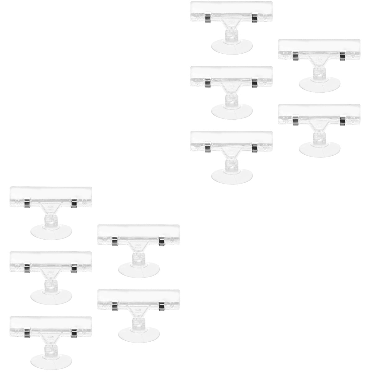 WORGEOUS 10 pcs Poster Clips Store Supermarket Display Clip Plastic ...