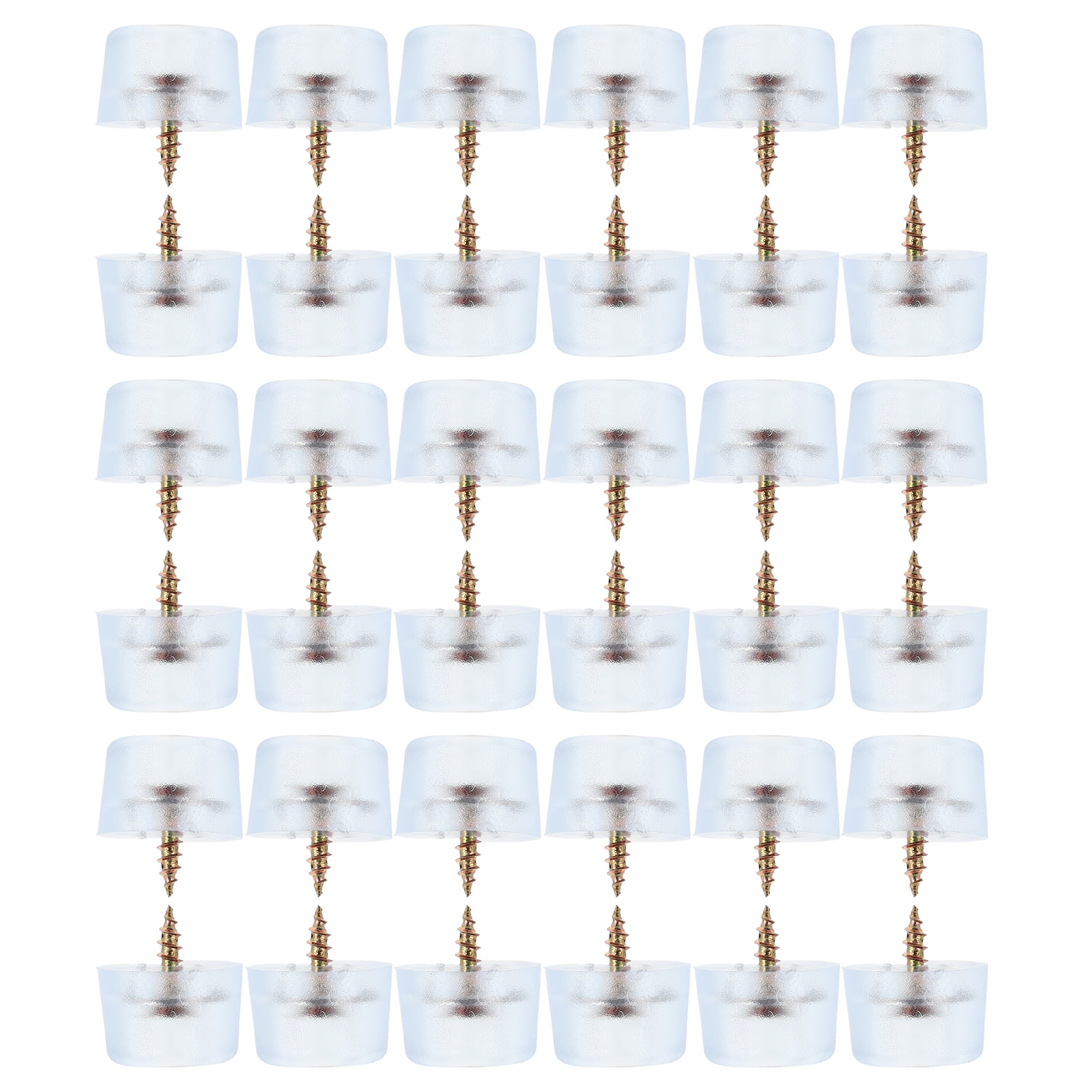 WORGEOUS 100 PCS Chair Leg Repair Feet Sliders Decor Cabinet Bed Foot ...