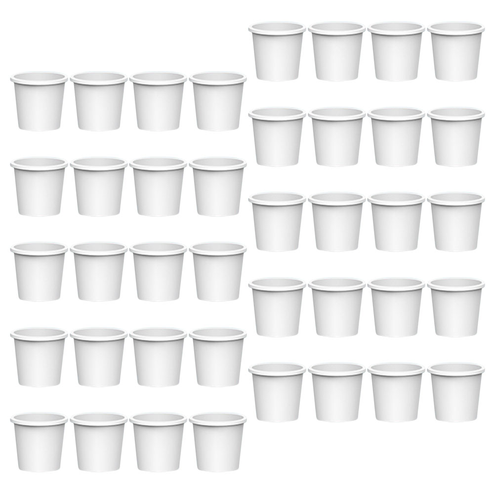 WORGEOUS 100 PCS Tiny Things That Actually Work Stuff Paper Cups Small ...