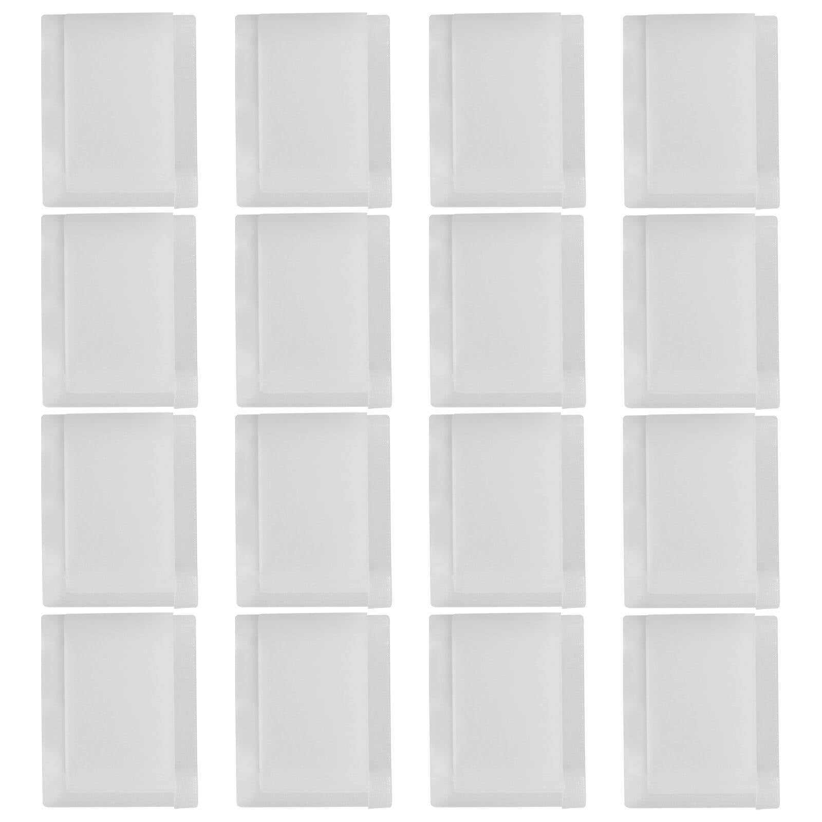 WORGEOUS 100 Pcs Clips Light Strip Cable Holders for Cords Wire White ...