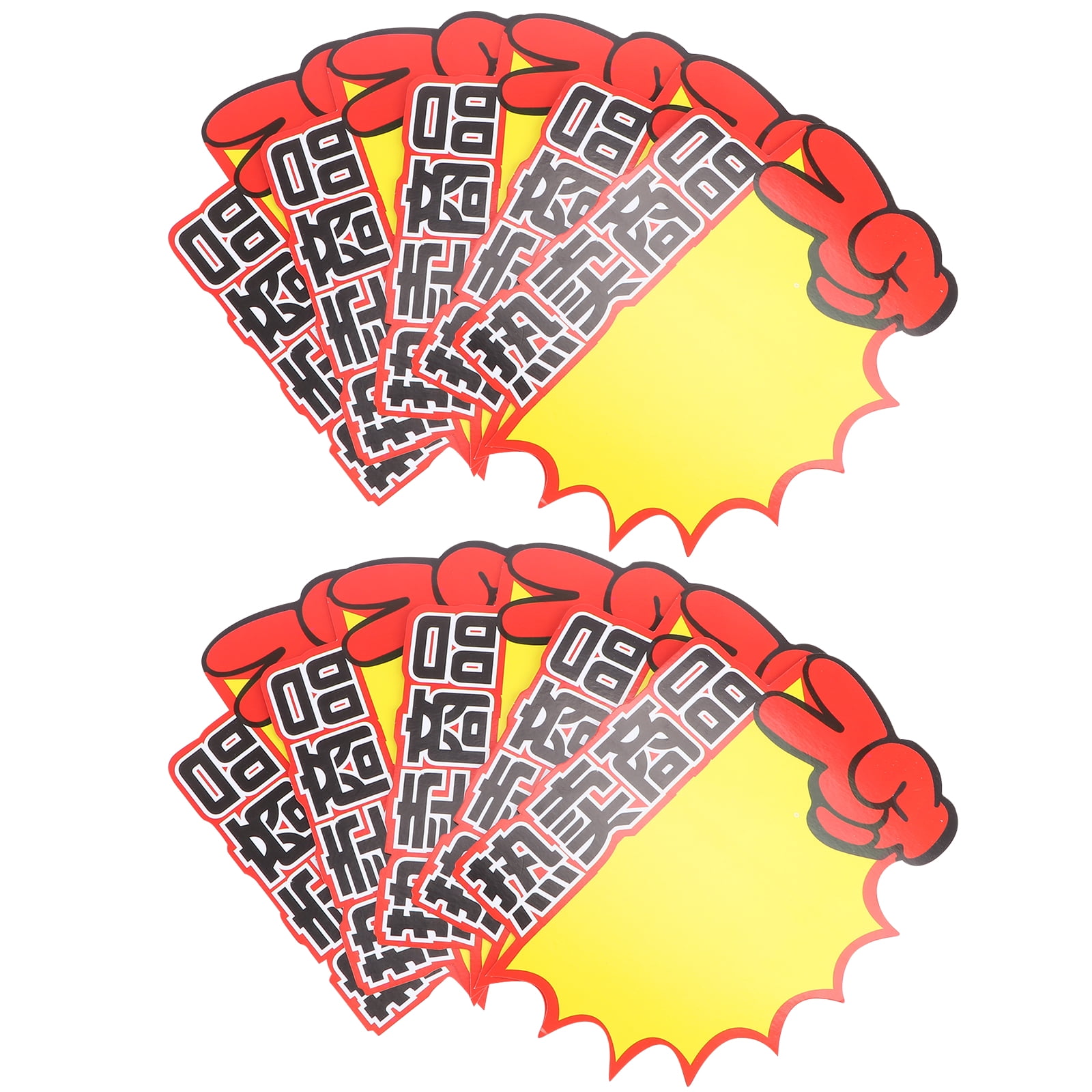 WORGEOUS 100 Pcs Grocery Price Label for Goods Sign Store Stickers ...