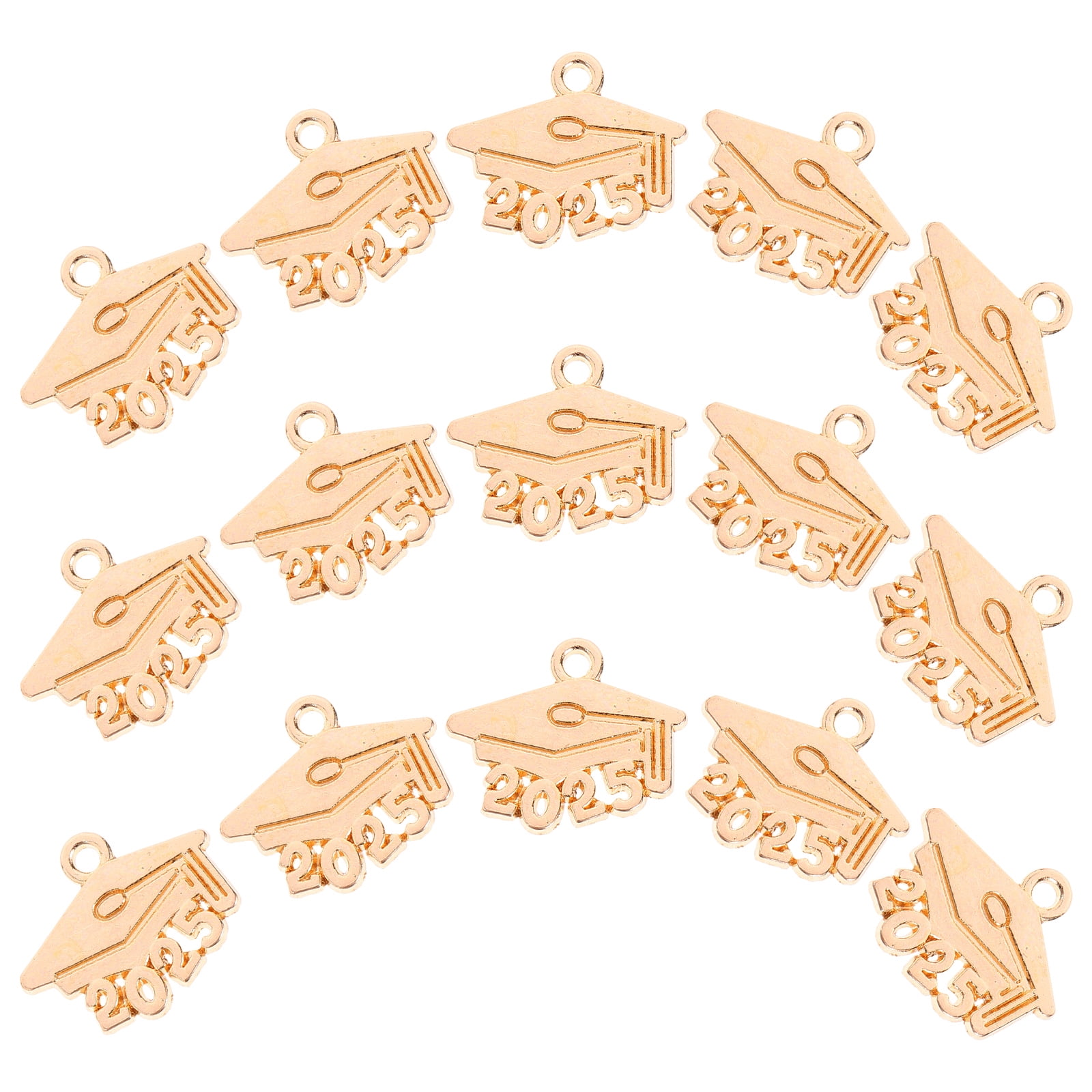 WORGEOUS 100 Pcs Jewelry Pendants and Decorations Graduation Caps DIY ...