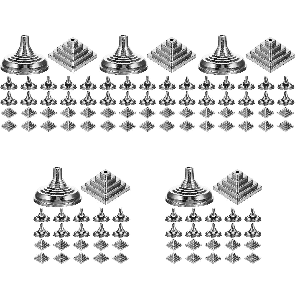 WORGEOUS 100 Pcs Universal Flagpole Stands Office Flagpole Bases Fixed ...