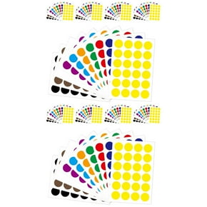 Colored Stickers Dots