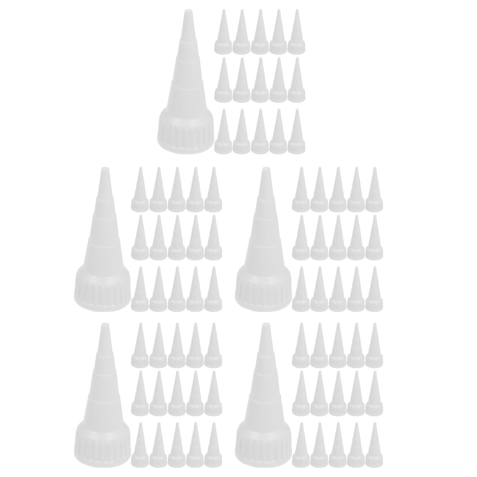 WORGEOUS 100 pcs Caulking Nozzle Tips Caulking Tips Caulking Tools ...