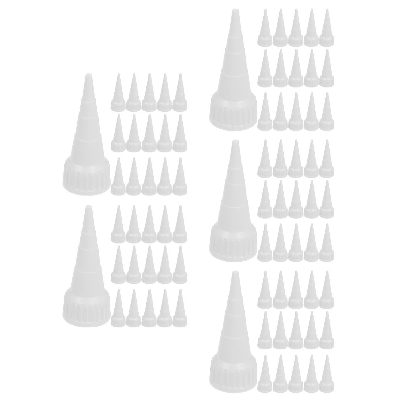 GOOHOCHY Masteelf 100 pcs Caulking Nozzle Tips Kit Reusable Extension ...