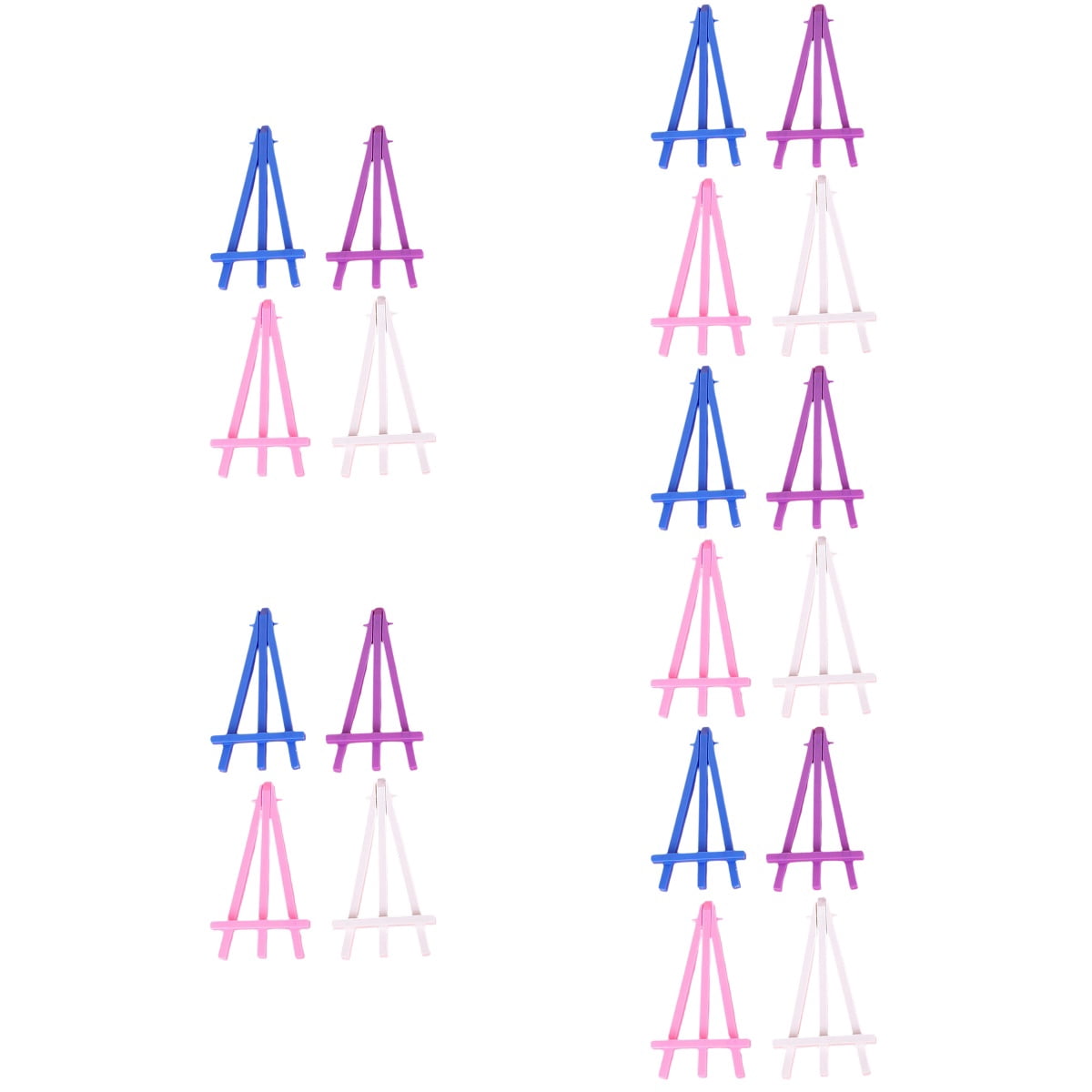 WORGEOUS 100 pcs Drawing Easel Small Picture Easel Stand Portable Phone ...