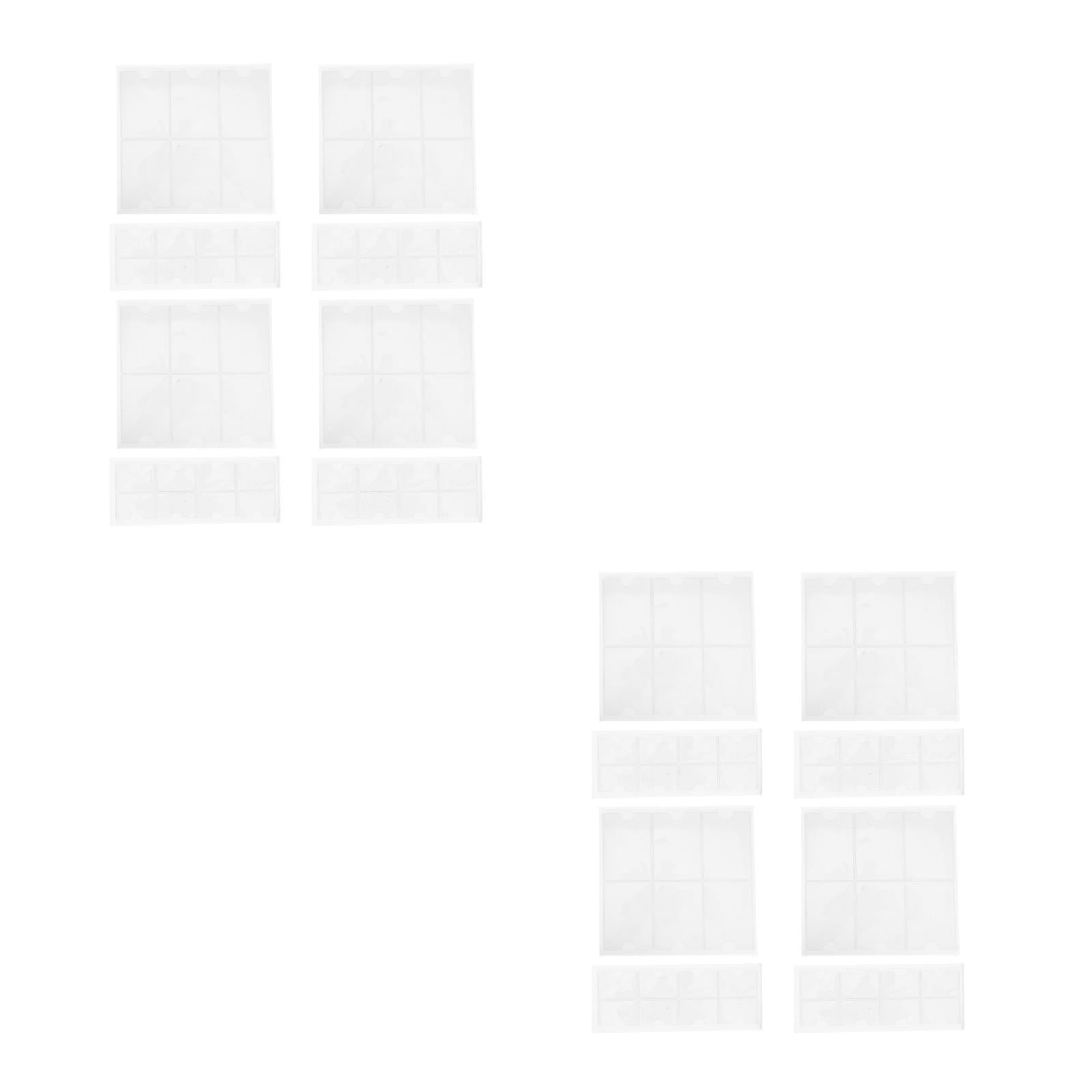 GOOHOCHY Raindrops 100 pcs Self Adhesive Clear Plastic Label Sleeves ...