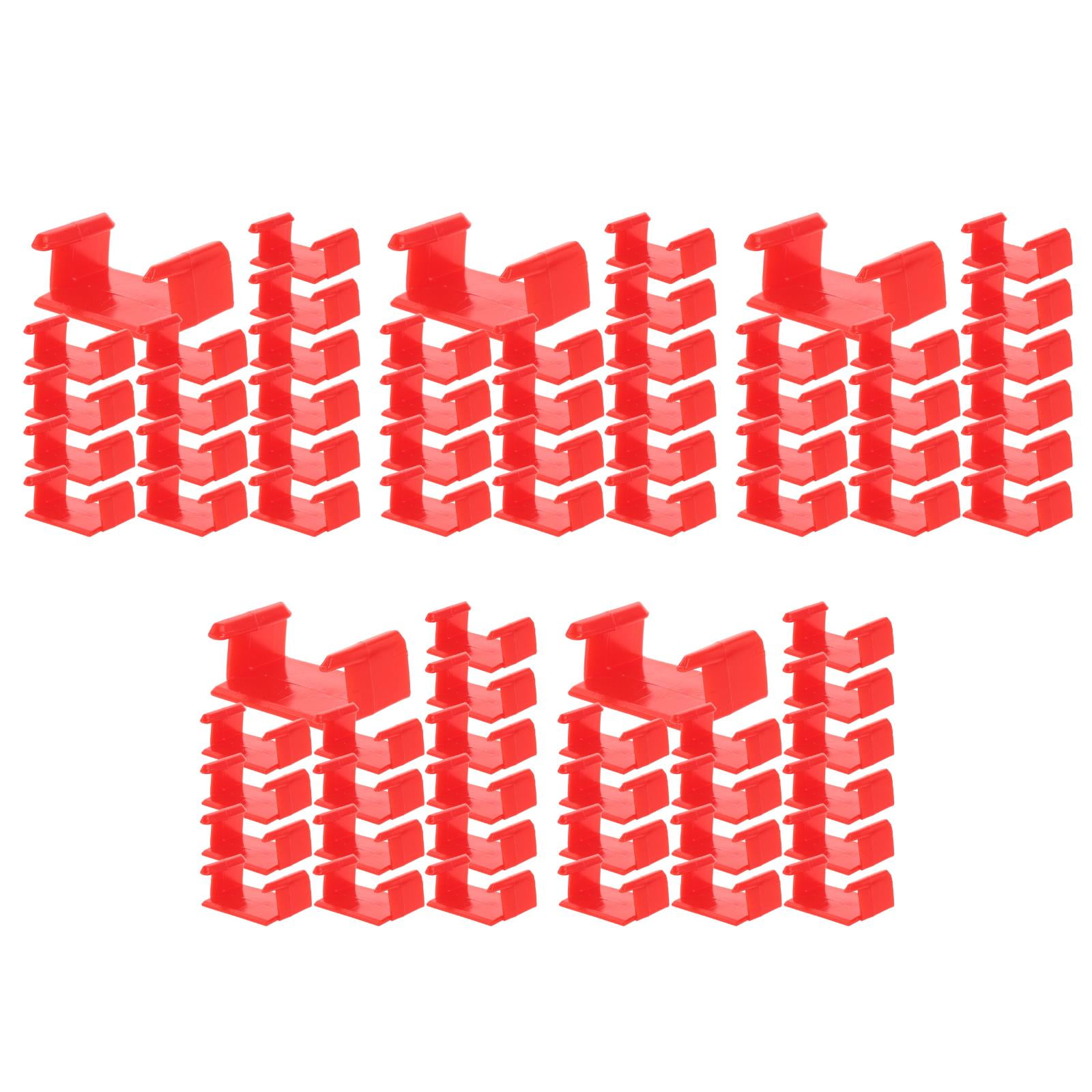 WORGEOUS 100 pcs Train Track Securing Clips Train Track Fasteners Train ...