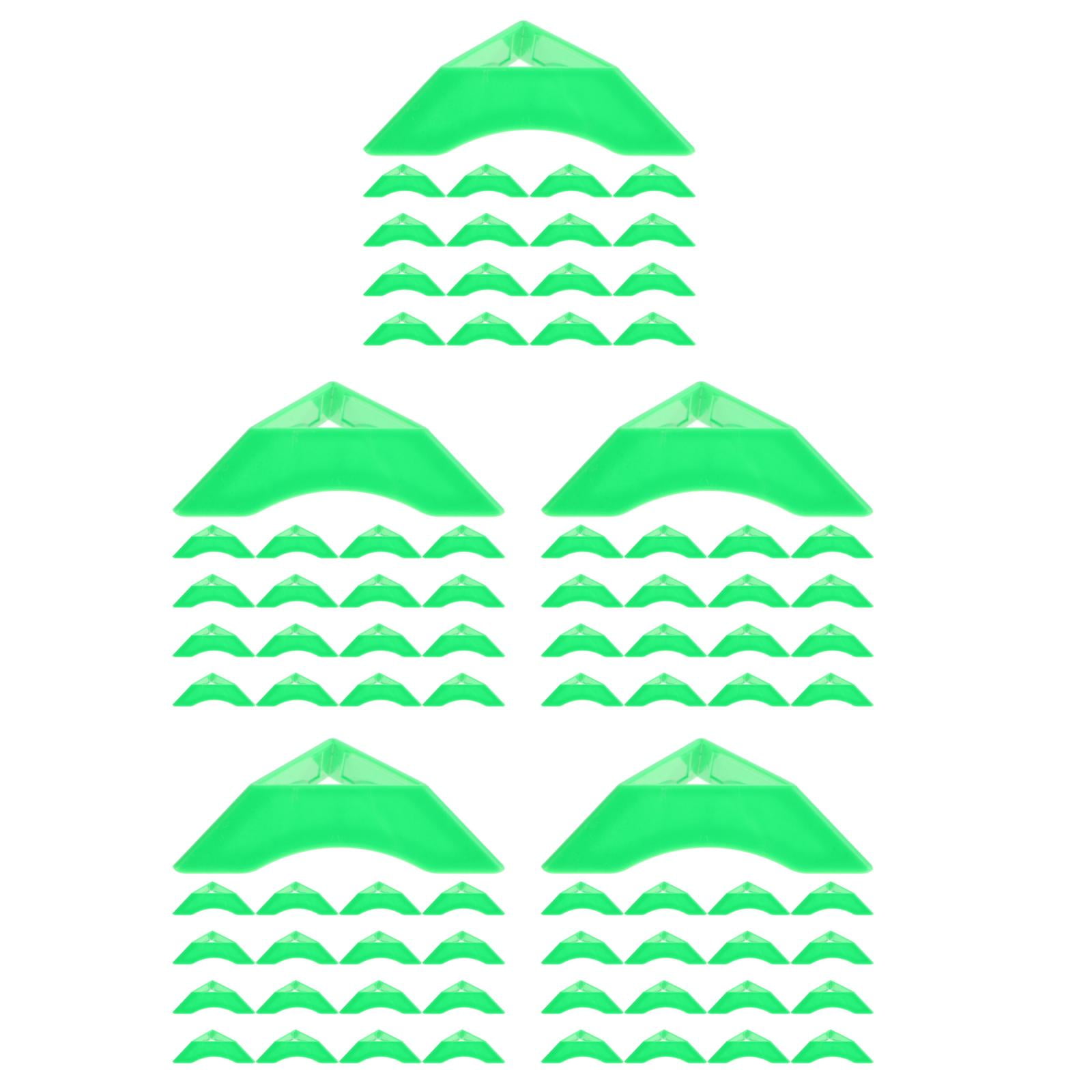 WORGEOUS 100 pcs Triangle Base Cube Display Stand Cubes Base Holder ...