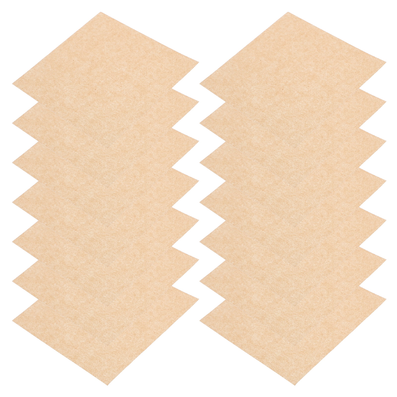 WORGEOUS 1000 pcs Hamburger Patty Square Paper Nonstick Cookies ...