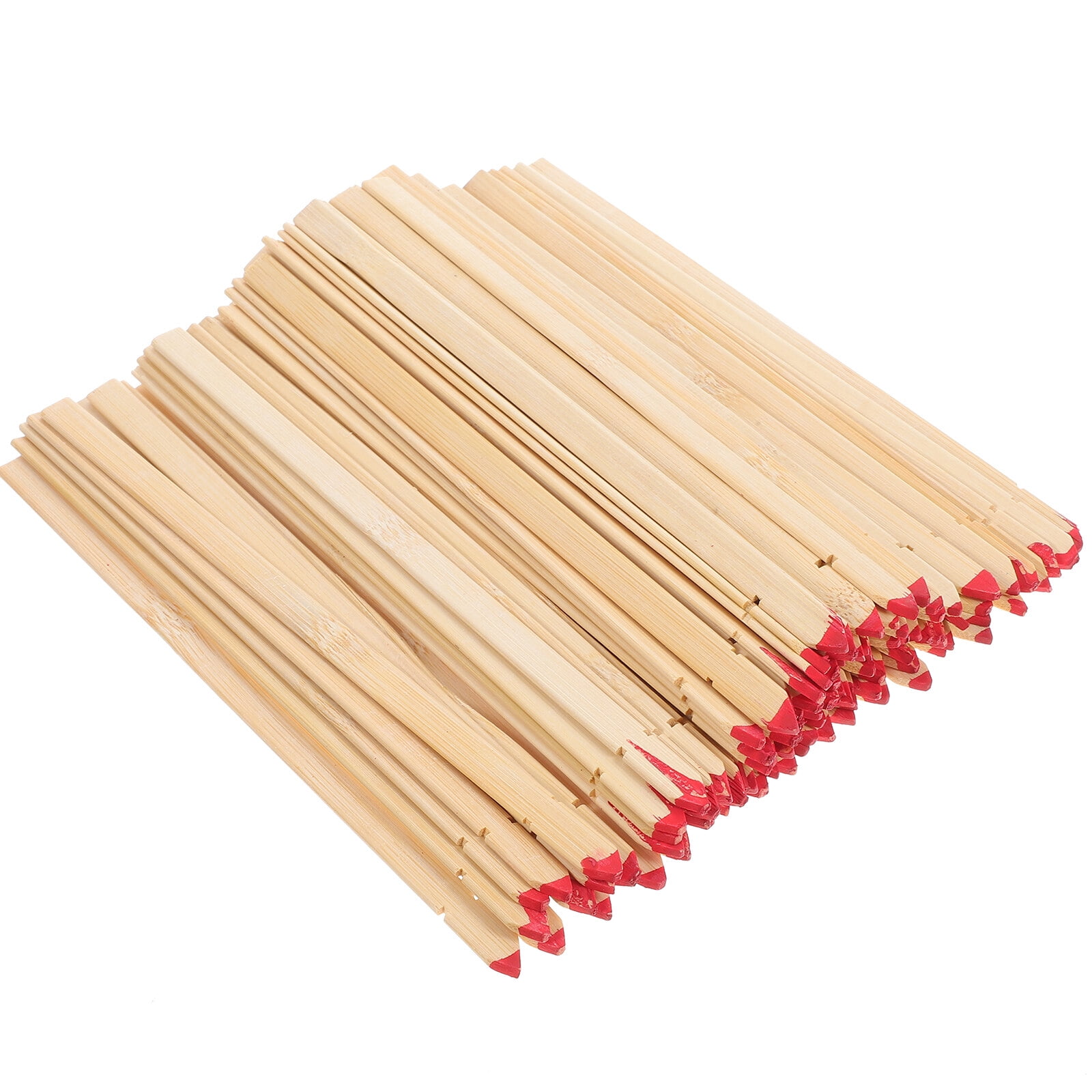 WORGEOUS 100Pcs Blank Bamboo Sticks Chinese Fortune Sticks Chinese ...