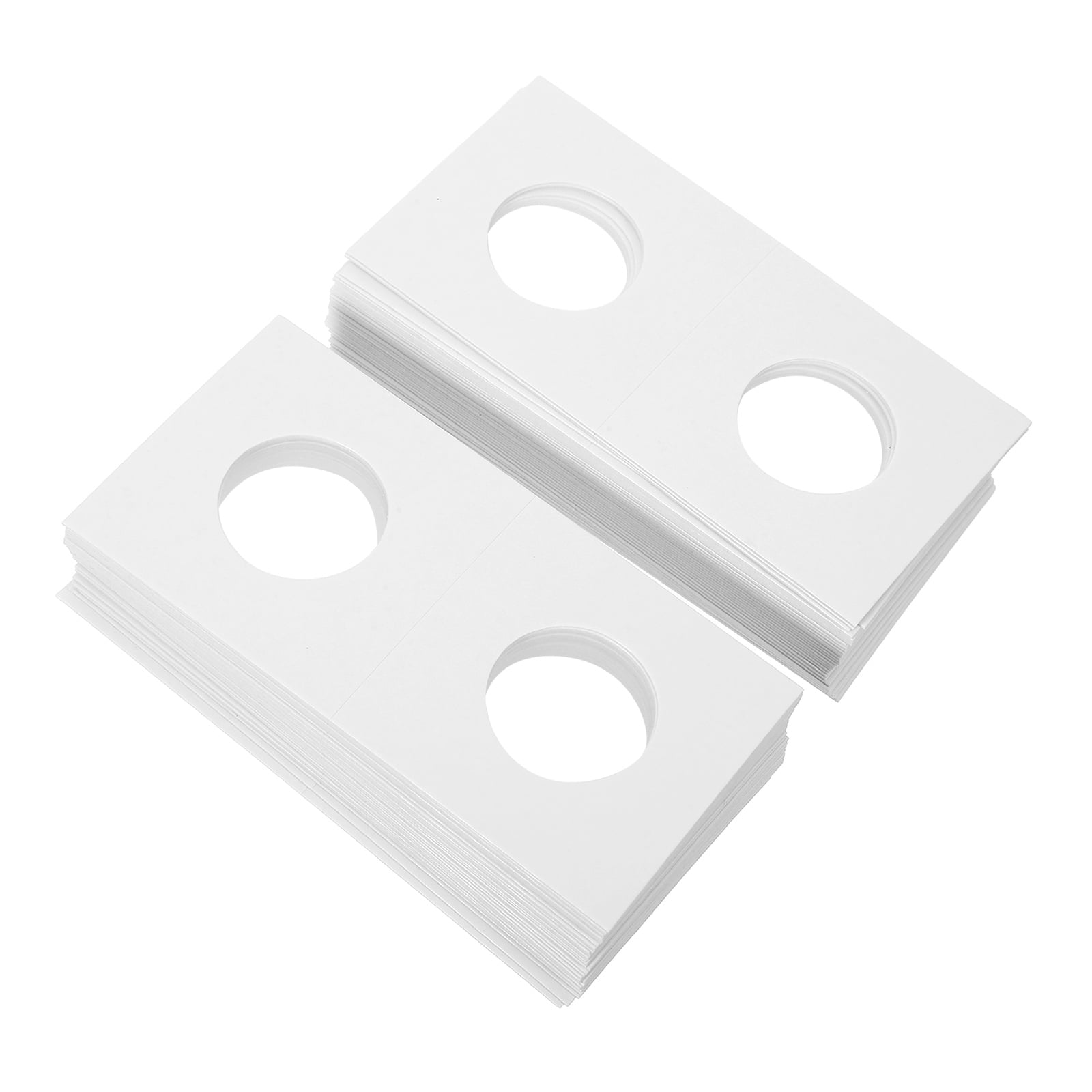 WORGEOUS 100Pcs Coin Holders Display Coin Collection Supplies Multi ...