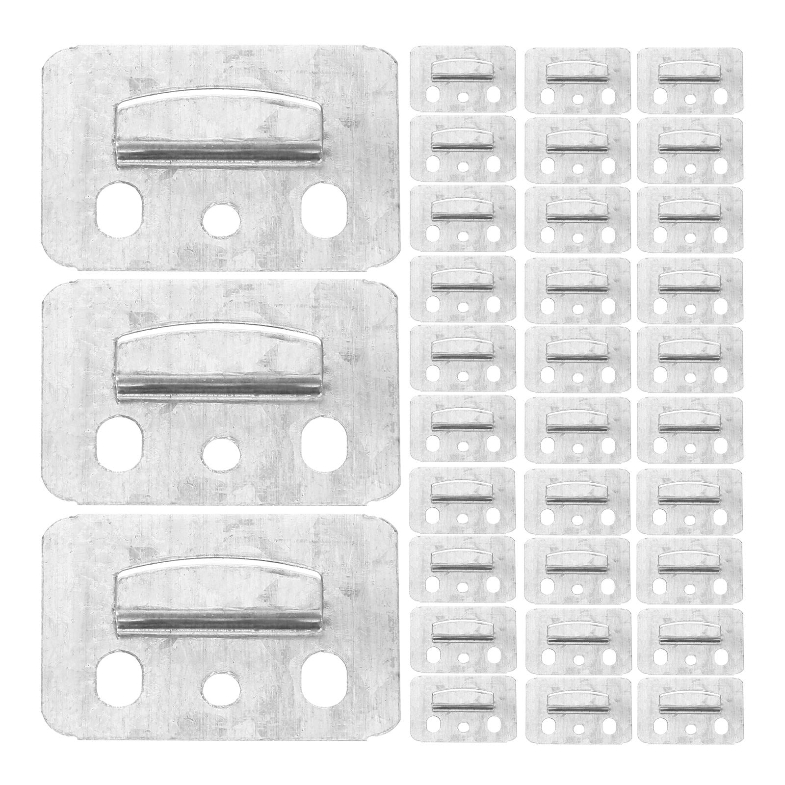WORGEOUS 100Pcs Wall Panel Buckles Furniture Buckle Replacement Clamps ...