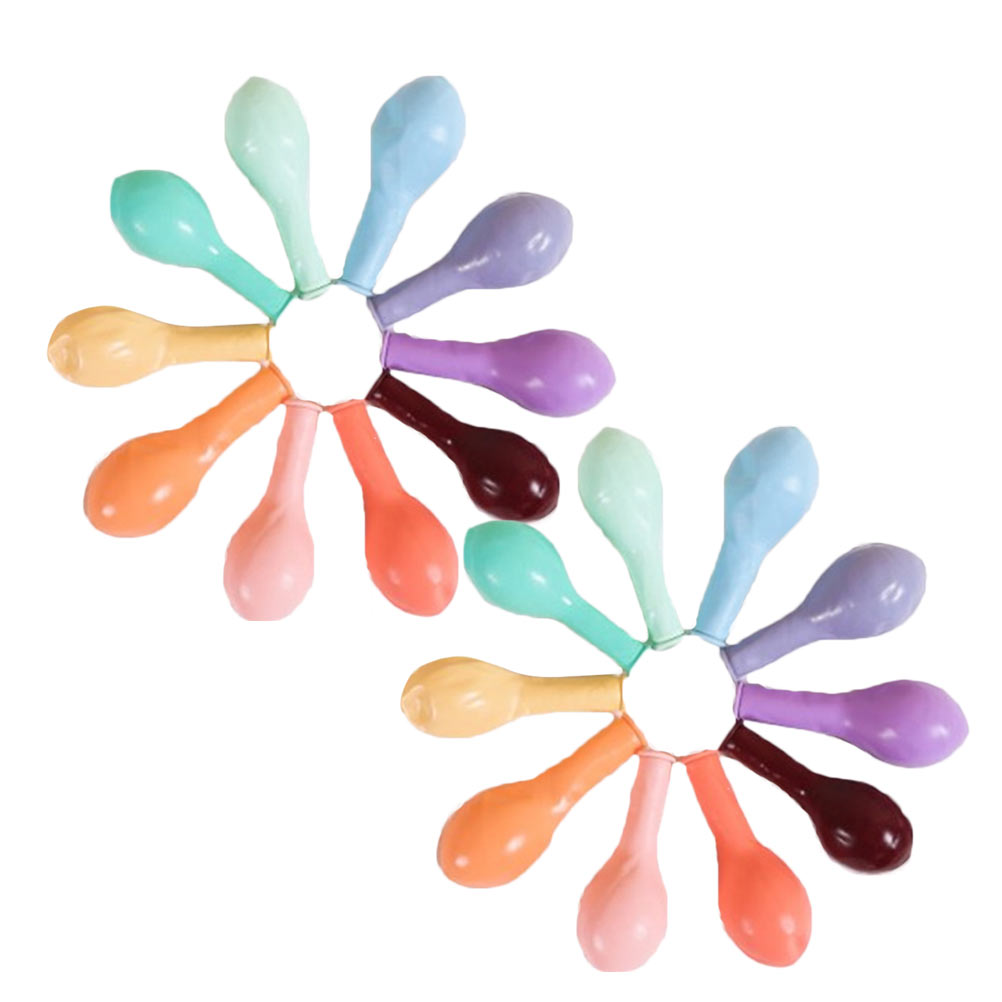 WORGEOUS 100Pcs Wedding Decorative Latex Balloons Durable Safe Balloons ...